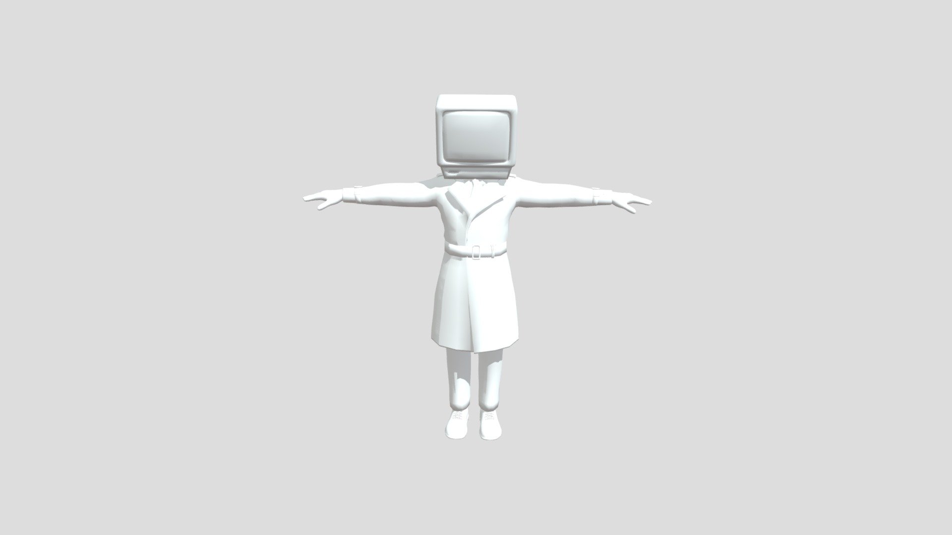 Tv_ Man - 3D model by laksh3918 [a0a48b1] - Sketchfab