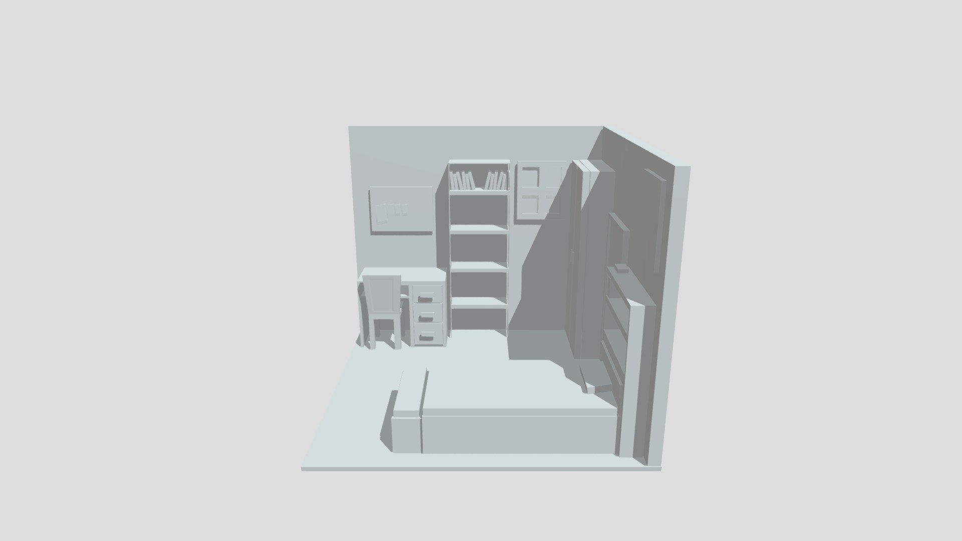 studio-room - 3D model by peeyush.gupta [a0a4d08] - Sketchfab