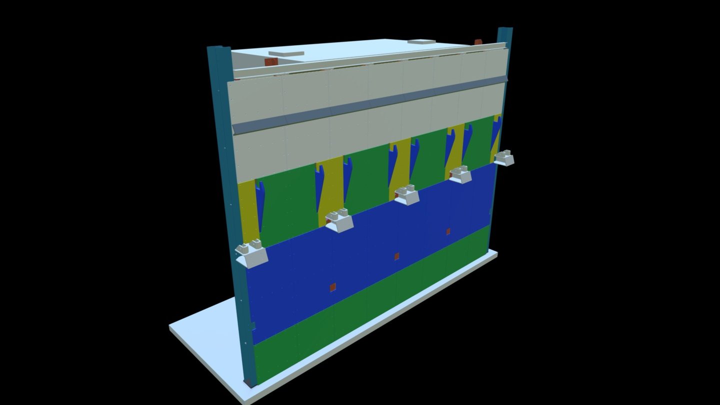 BSL No 1 East Pit Wall - 3D model by BES_Drafting [a0a6e7d] - Sketchfab