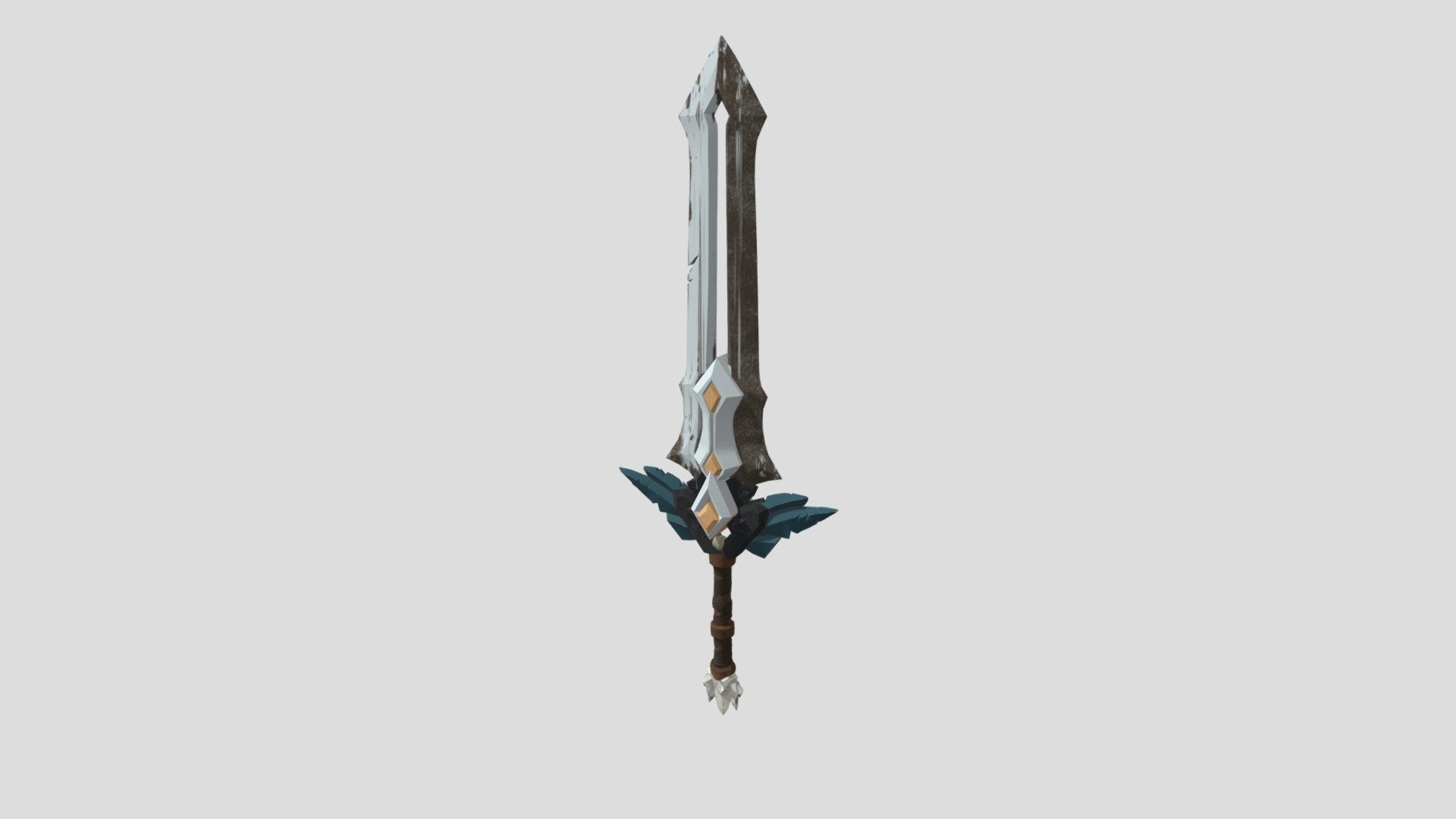 Stylized Sword - 3D model by jdrizz00 [a0a7f81] - Sketchfab
