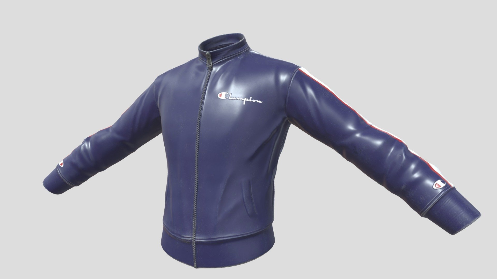 Champion Jacket - Download Free 3D model by anahmccona [a0a828e ...