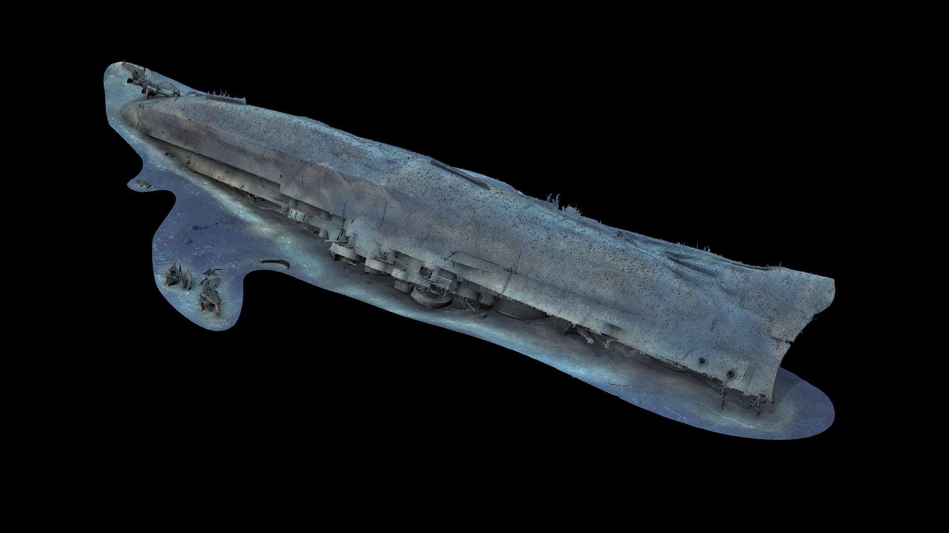 USS Arkansas (BB-33) - 3D model by Inkfish (@Inkfish_Expeditions ...