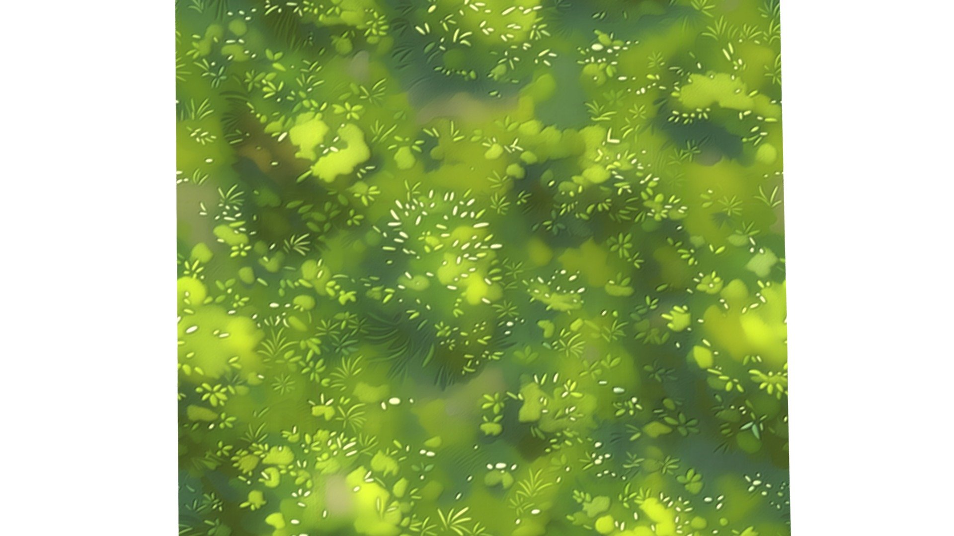 Stylized Grass Seamless Texture - Buy Royalty Free 3D model by ...