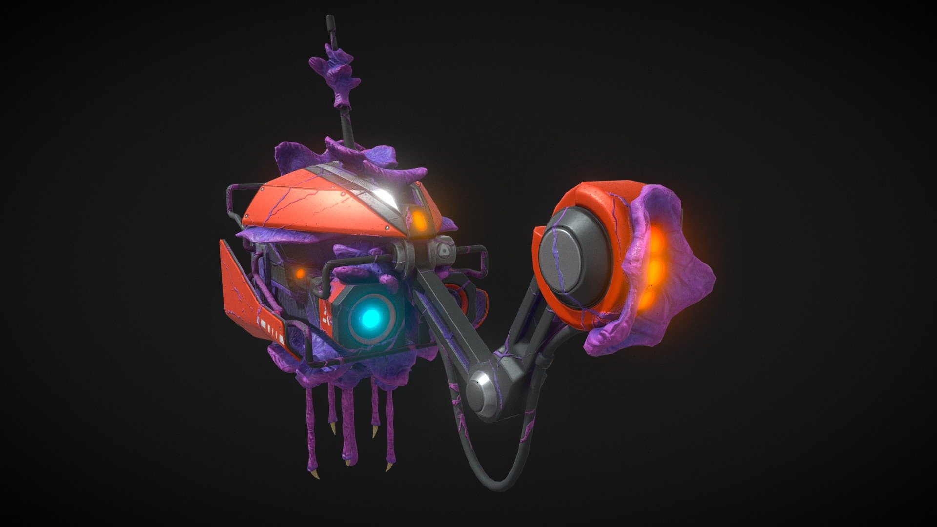 Infested Drone - 3D model by Glennosaurus (@ghilby) [a0aa4c3] - Sketchfab