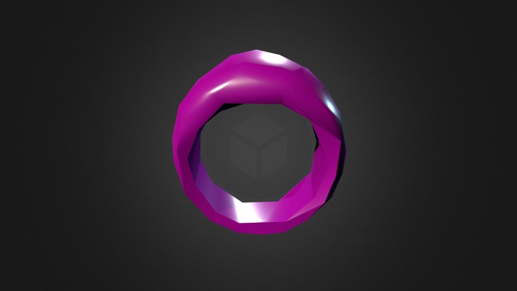 Mesh Ring - 3D model by normabarr [a0ab110] - Sketchfab