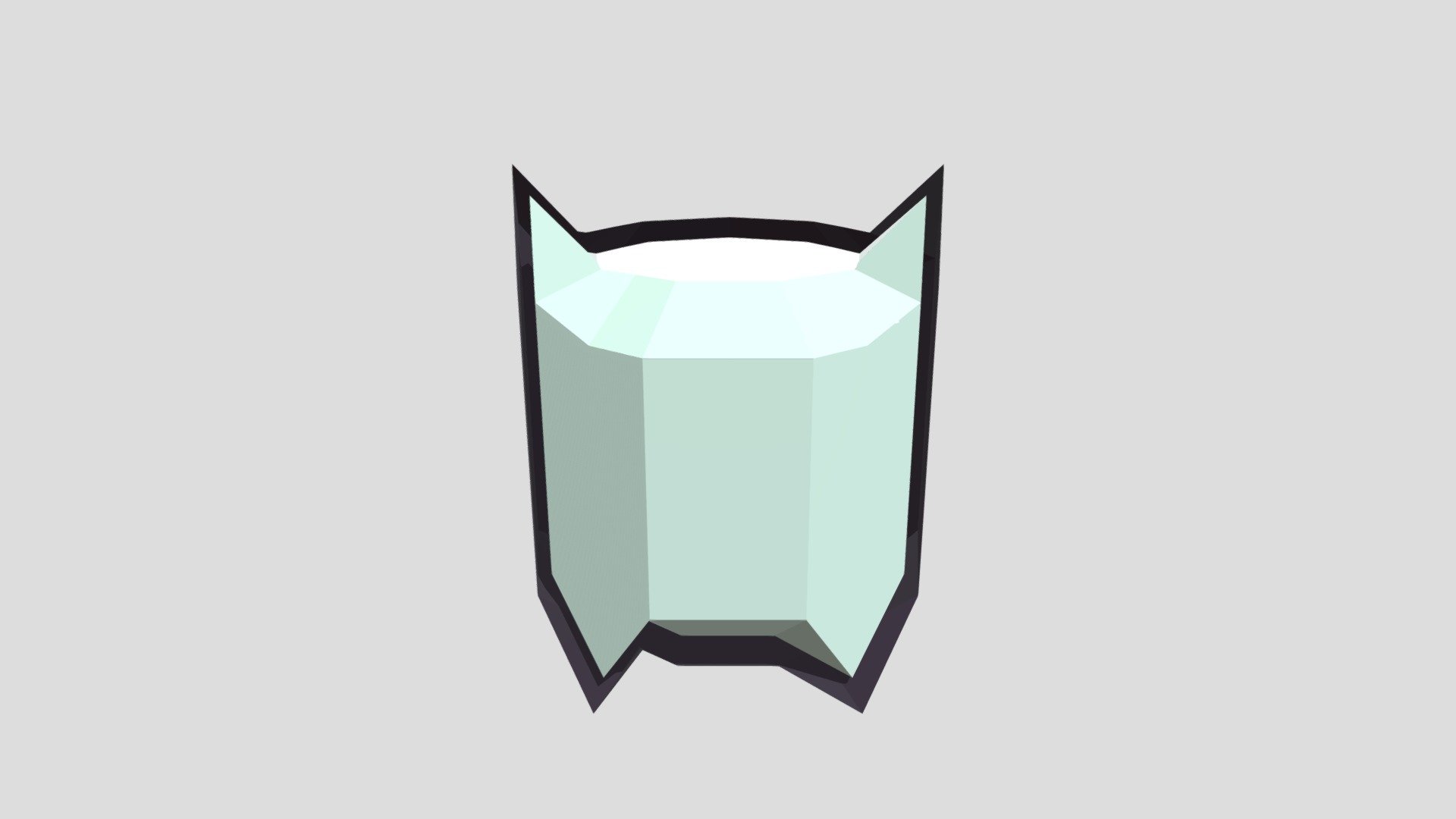 The Battle Cat [ Low-Poly with outline ] - Download Free 3D model by ...