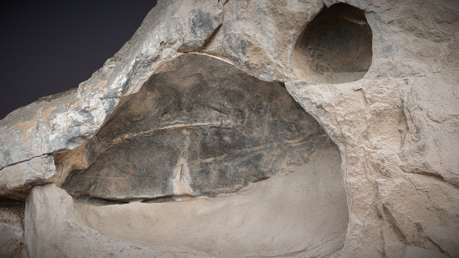 Pintura Rupestre - Lomas El Paraíso - 3D model by Jovelos - Arqueologia ...