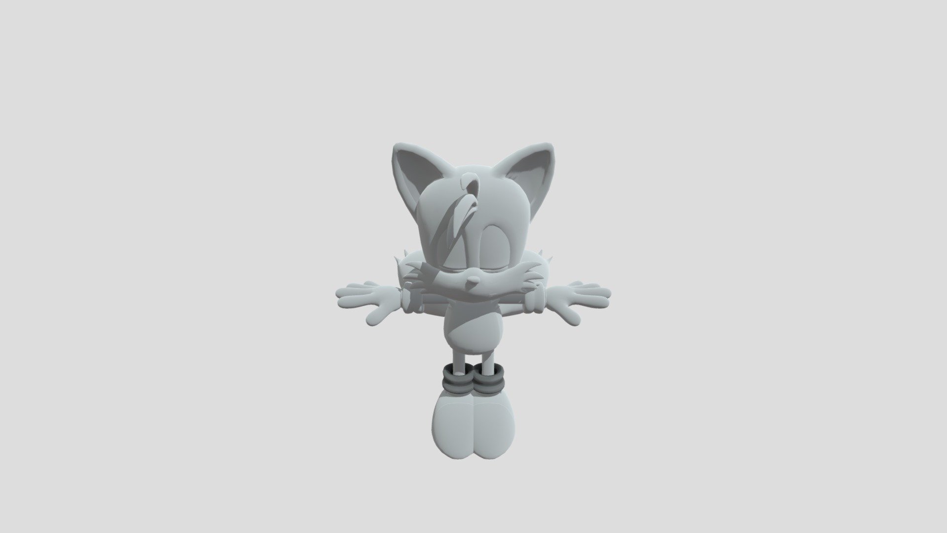 Tails - Download Free 3D model by ericajanaina0 [a0afcf4] - Sketchfab
