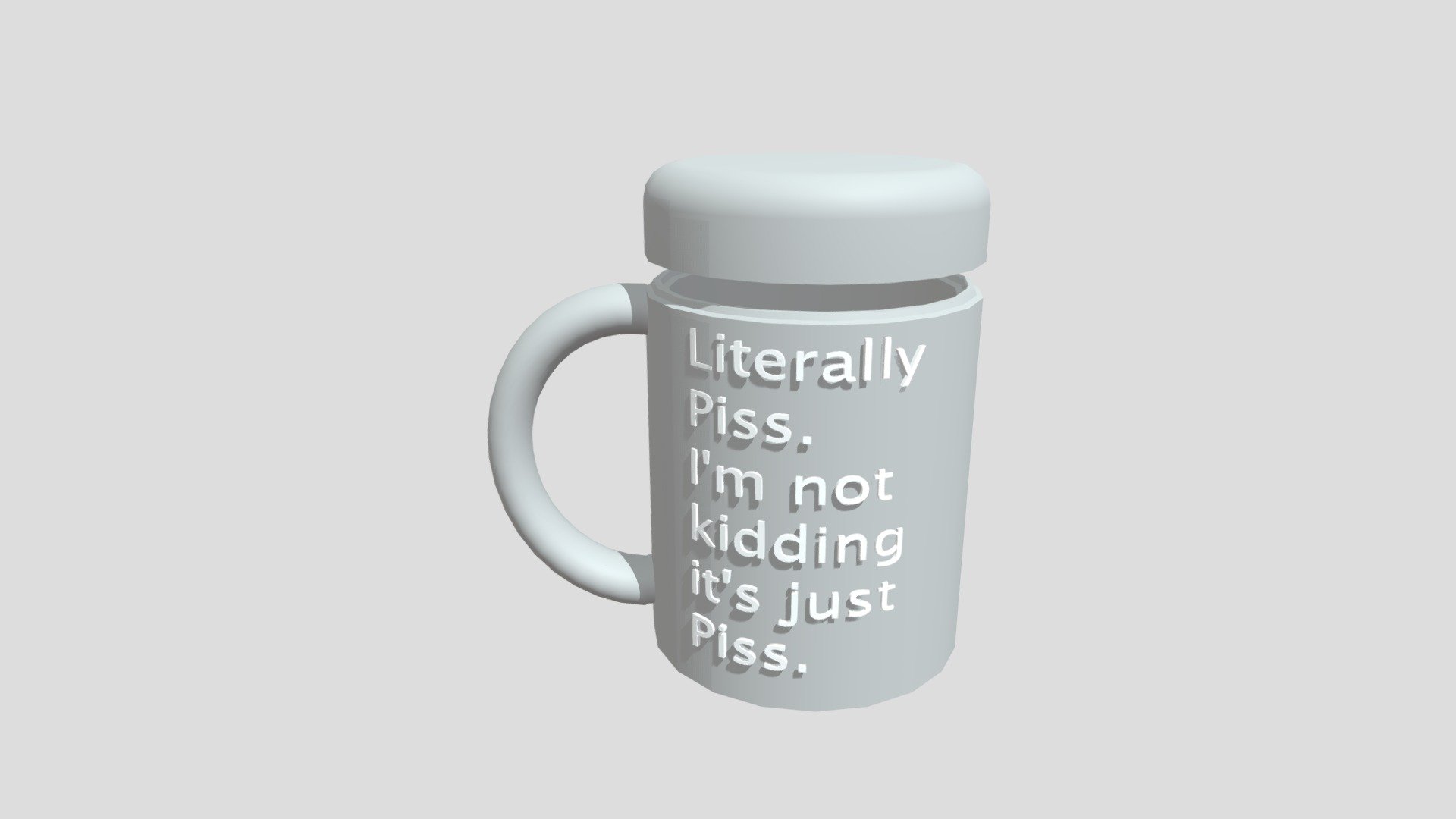 Normal Mug - 3D model by whitemask [a0b011f] - Sketchfab
