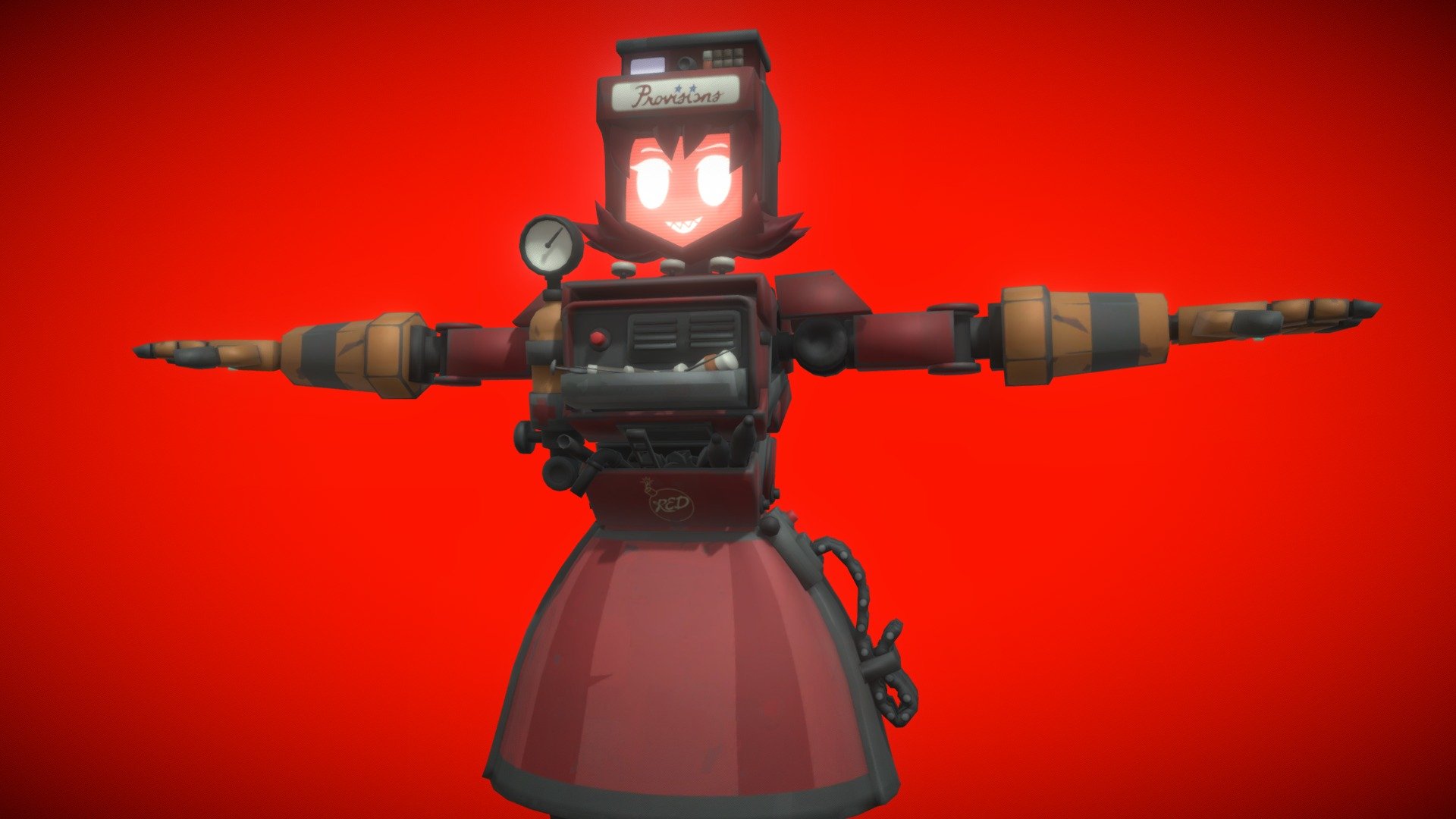 Dispenser Lady/TF2 - Download Free 3D model by Elite Big Speakerman ...