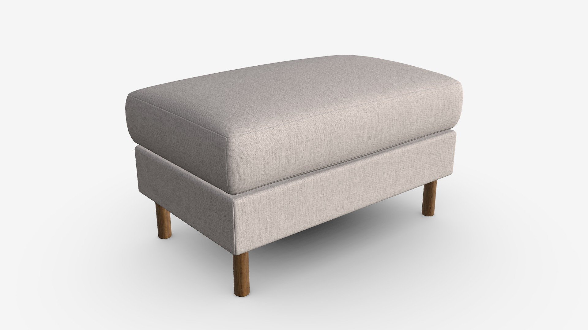 Footstool Ercol Avanti - Buy Royalty Free 3D model by HQ3DMOD ...