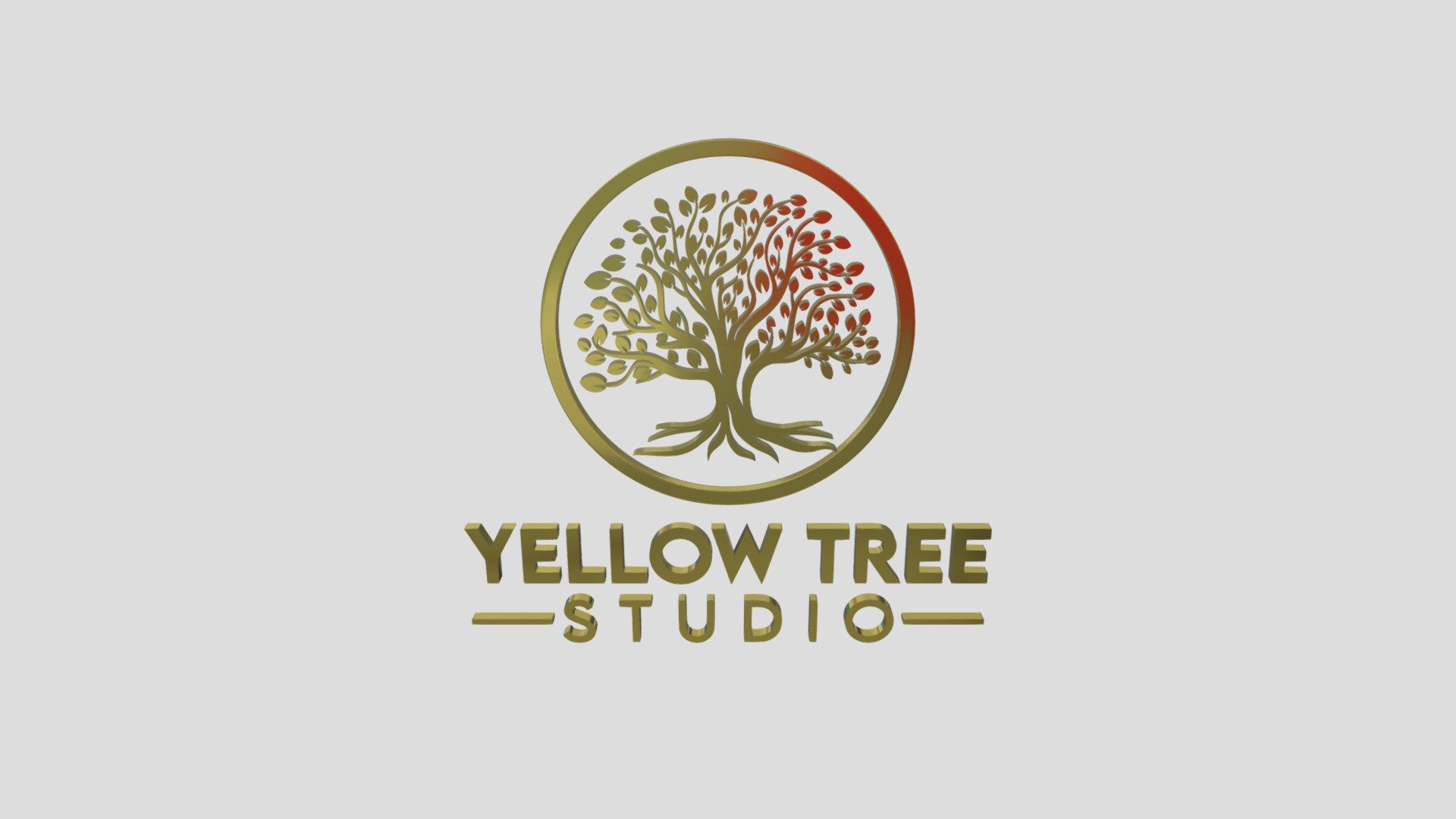 Yellow Tree Studio Logo - Download Free 3D model by hassamsharik ...