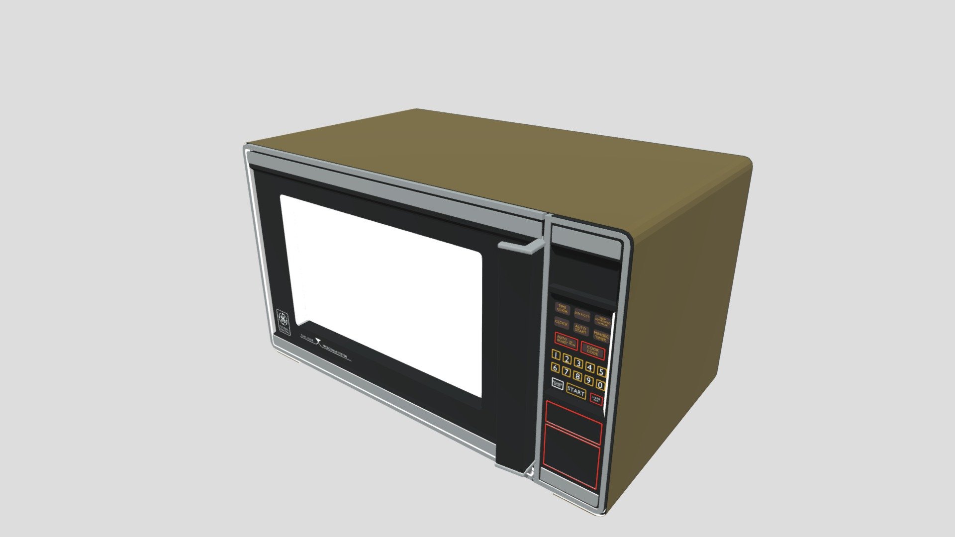 MICROWAVE - Download Free 3D model by Jean-Francois.Bonin [a0b24e0 ...