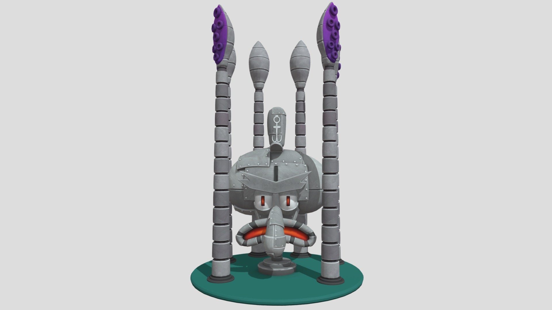 Bfbbr-Robo Squidward Boss Phase 1 - 3D model by SMF Friends Fan 2024 ...