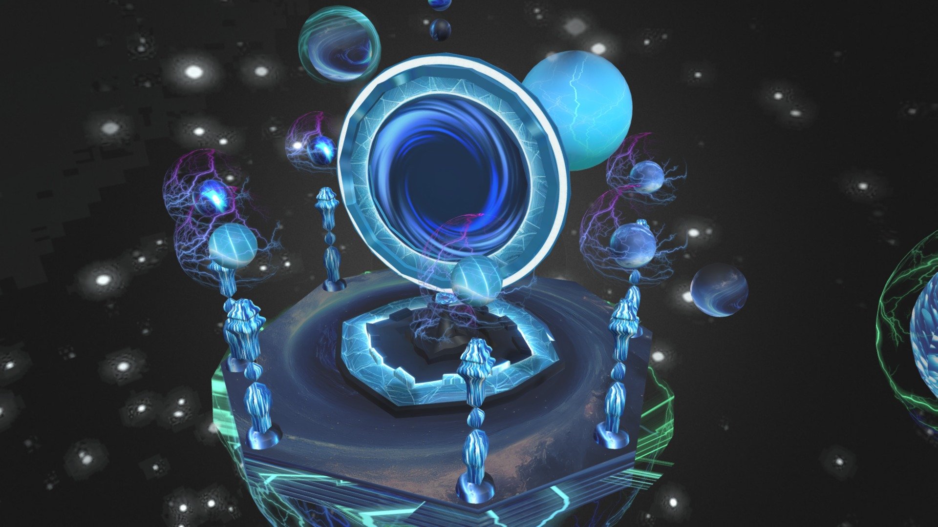 A Shortcut to Galaxy - 3D model by edenefraim (@edenefraim94) [a0b2fa8 ...