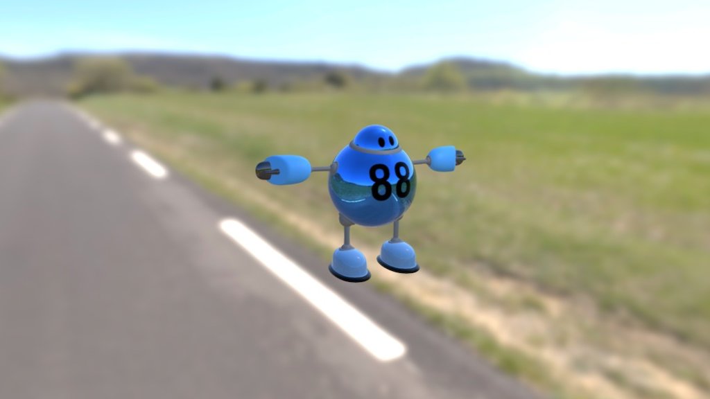 Exercise Robot 88 - 3D model by KenChun [a0b3466] - Sketchfab