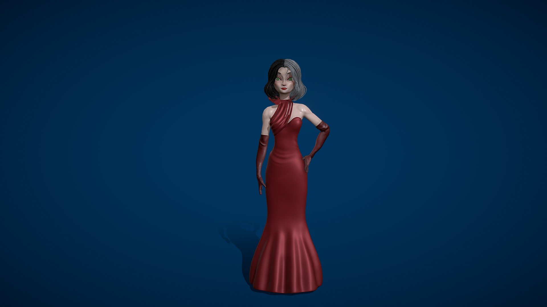 Cruella - 3D model by Júlia Serrano Marina (@julia.serrano.marina ...