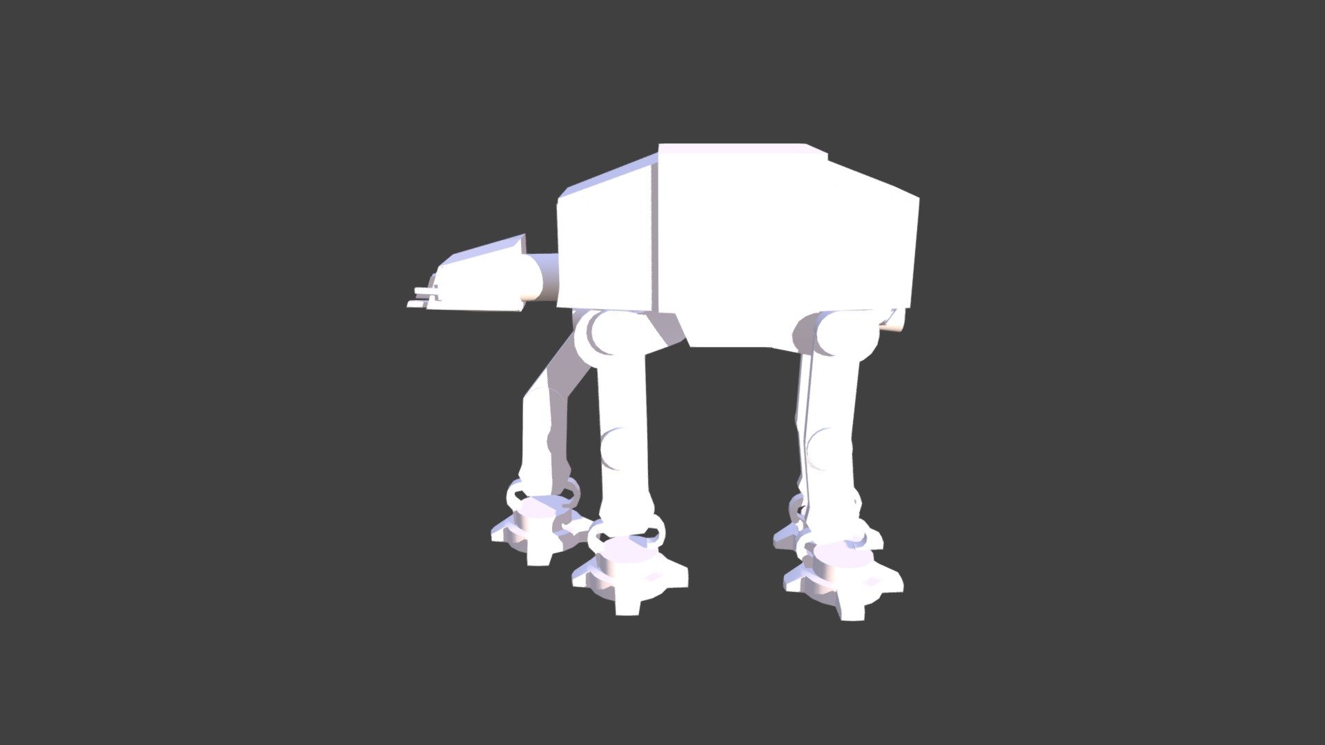 ATAT Walker Project - 3D model by Quatro-A [a0b6803] - Sketchfab