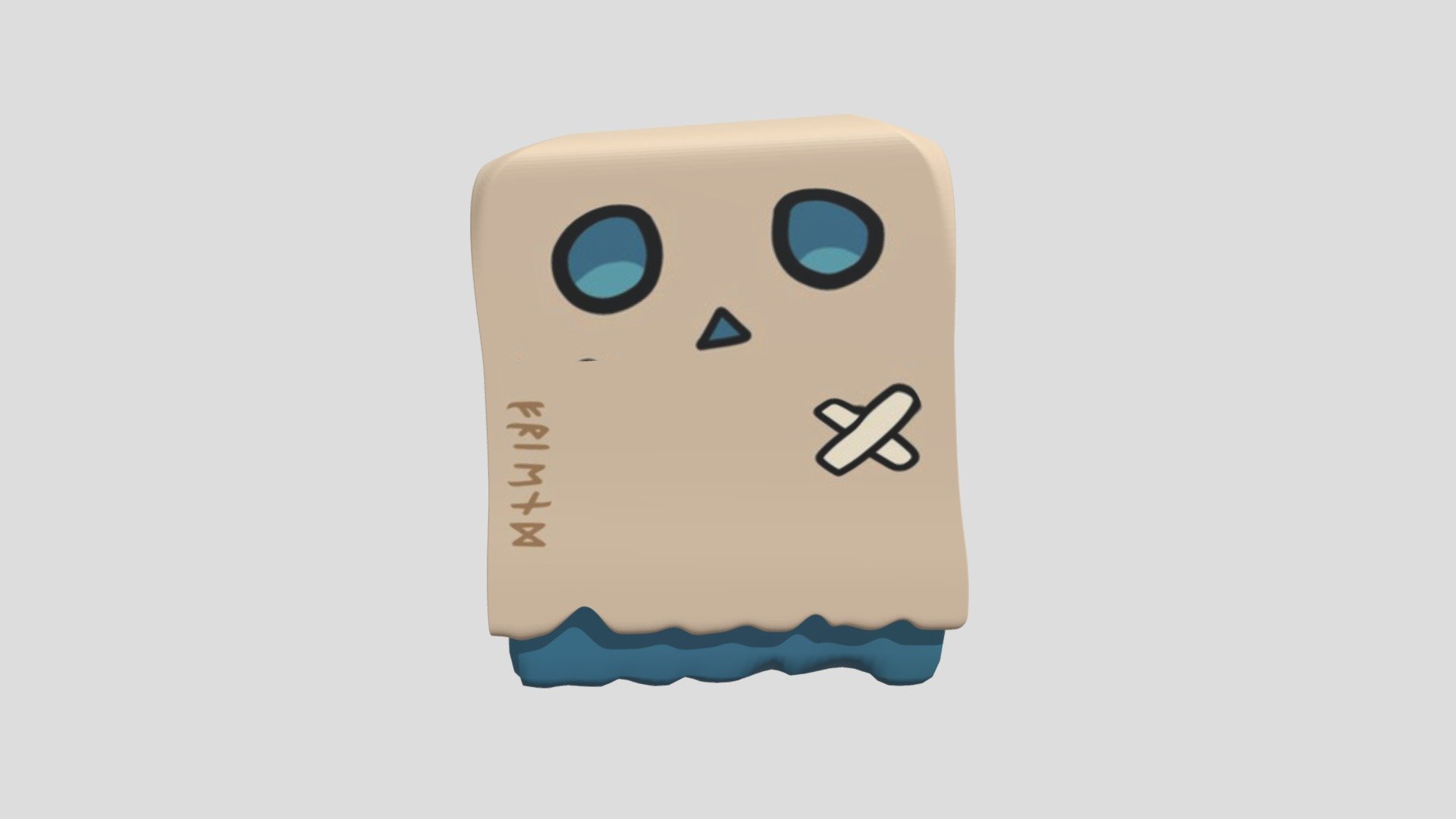 Cute Ghost - Download Free 3D model by FrameTH [a0b7406] - Sketchfab