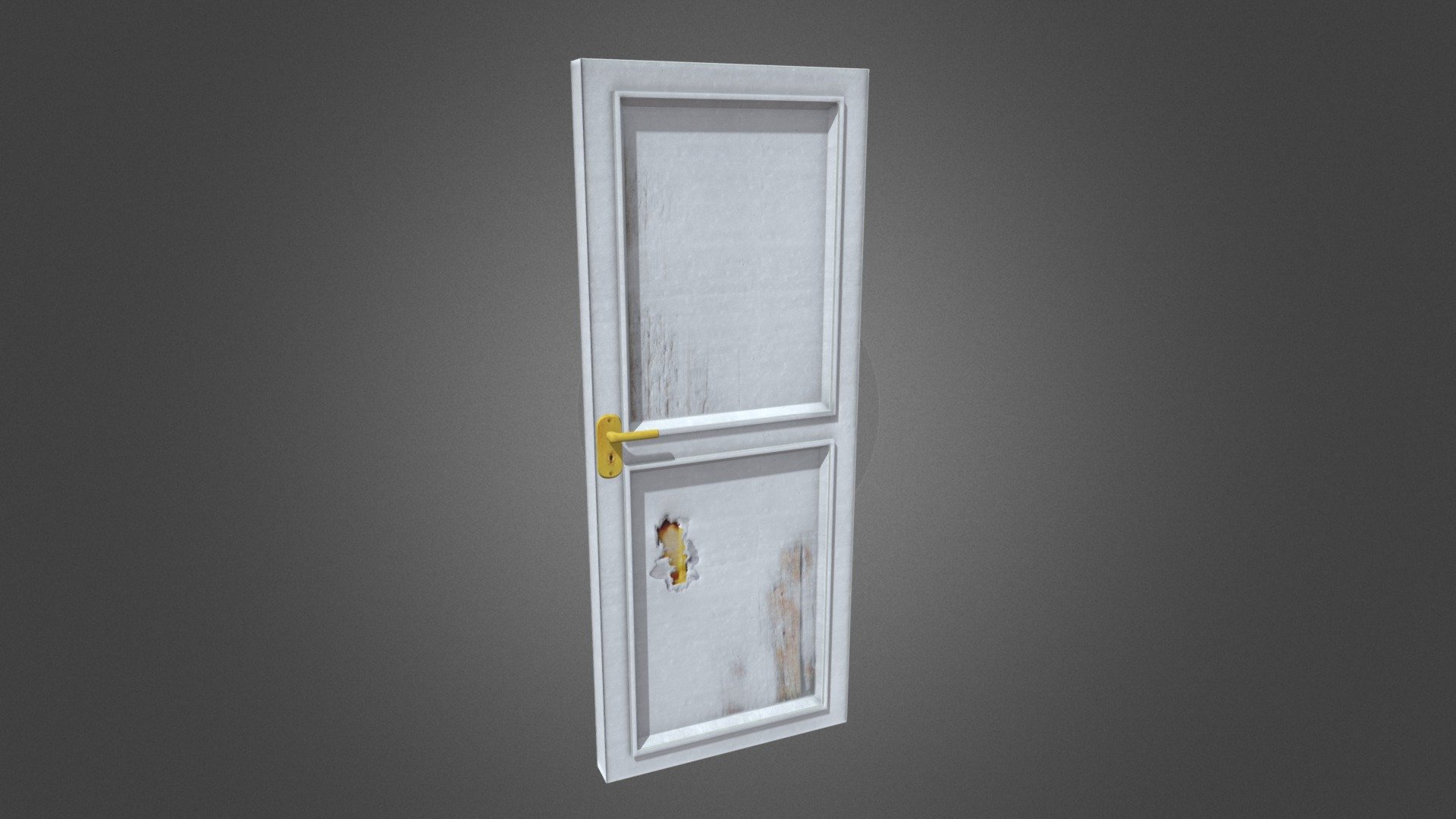 Low Poly door - 3D model by CZ351O (@manowak) [a0b9998] - Sketchfab