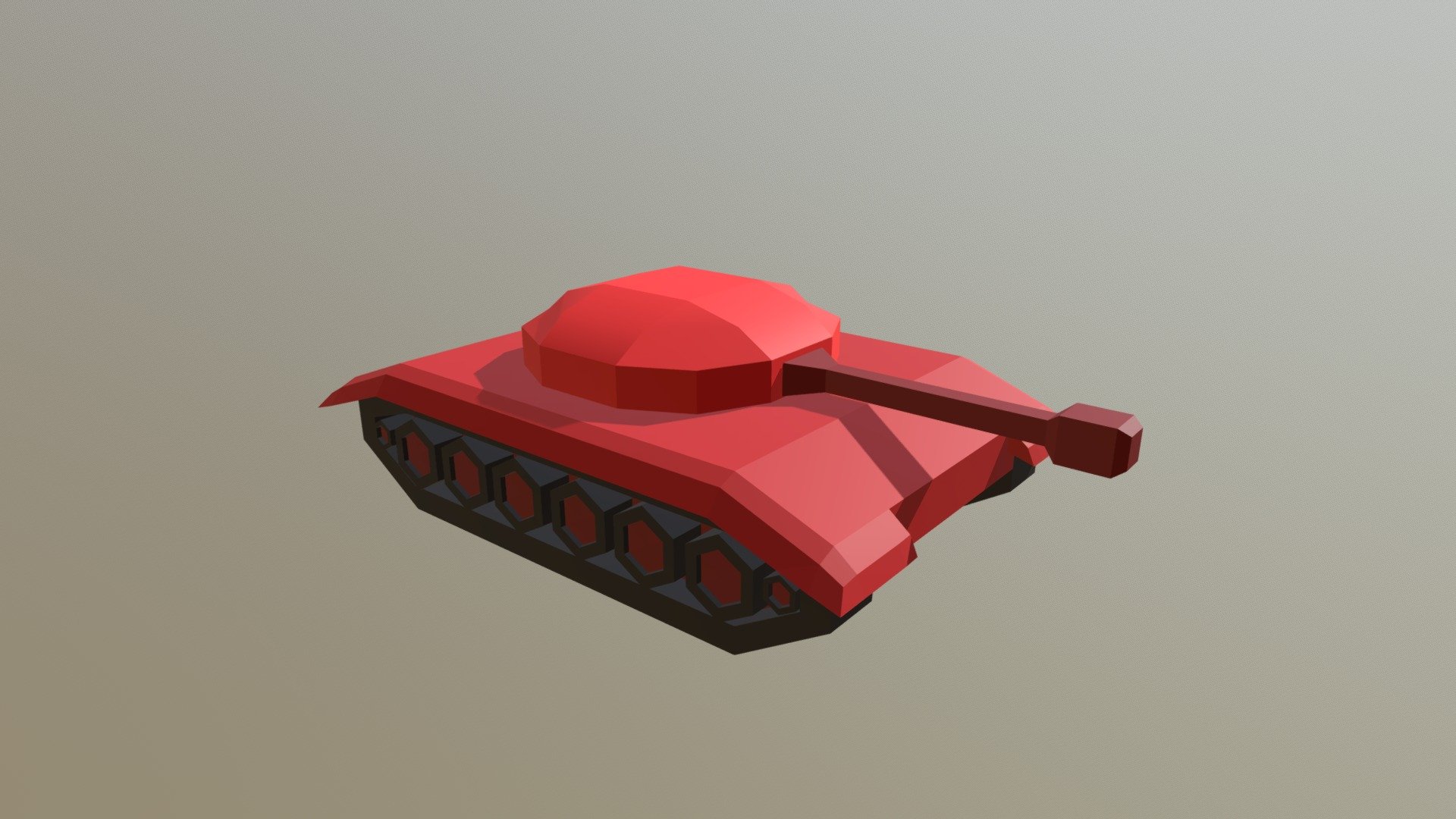 Tiny Tank (Red) - Download Free 3D model by Victoria (@vikirose ...