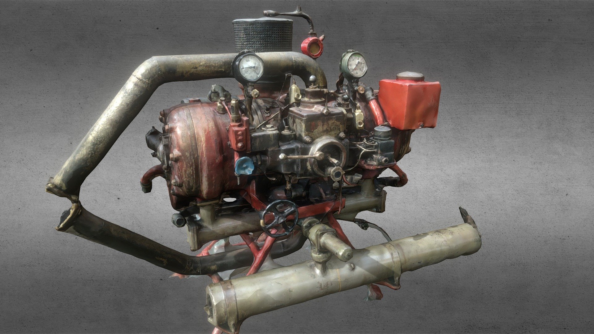 Old engine - Buy Royalty Free 3D model by Exploring Europe and Beyond ...