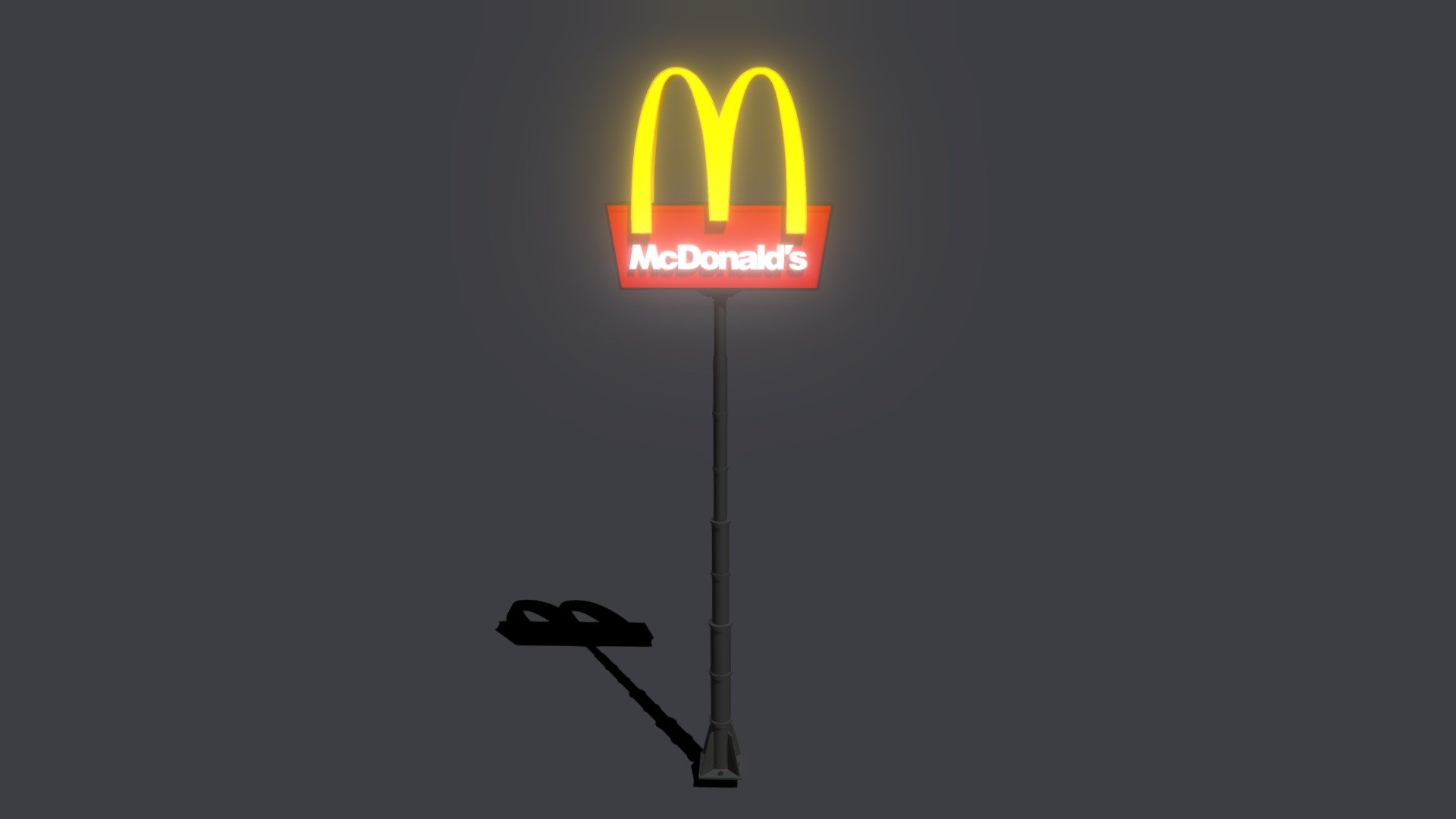 McDonald's Arch - 3D model by MauricioPB (@mauriciopb1111) [a0baa9b ...