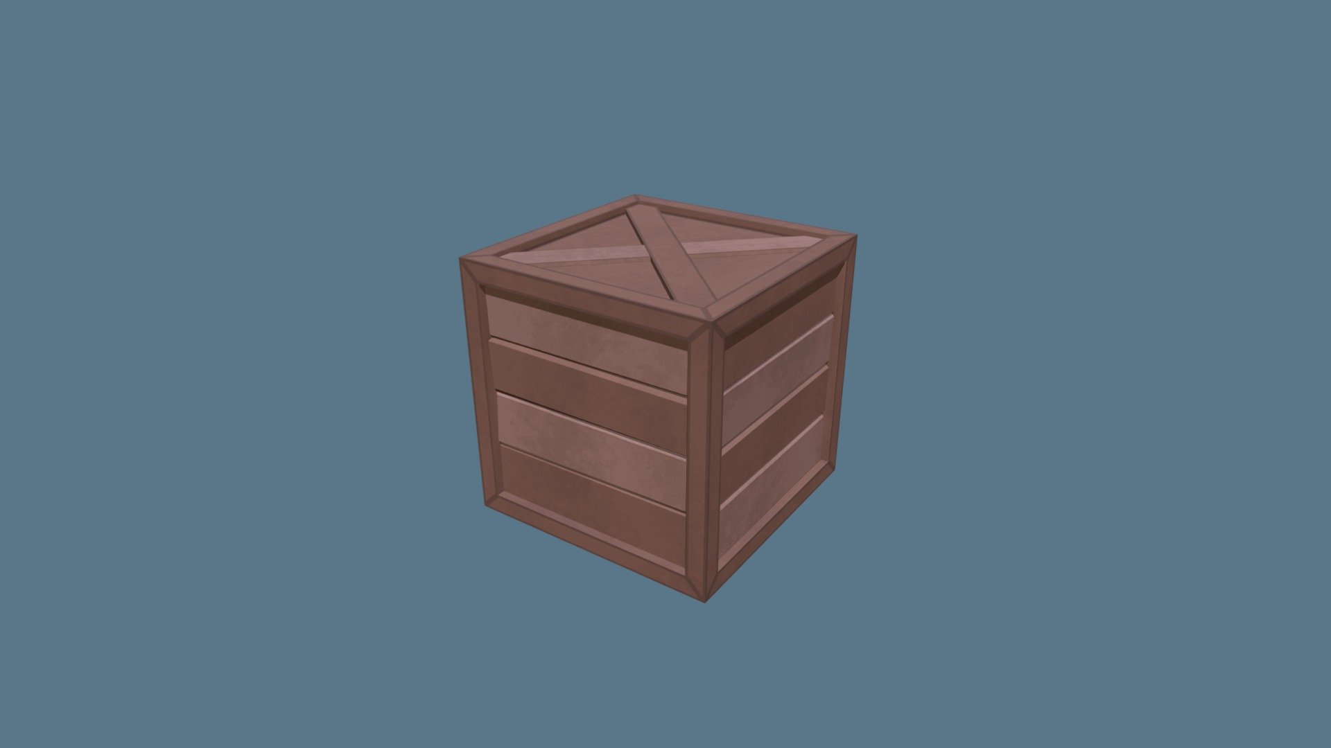 Crate Low Poly - 3D model by bruno.lupercio [a0bbf2c] - Sketchfab