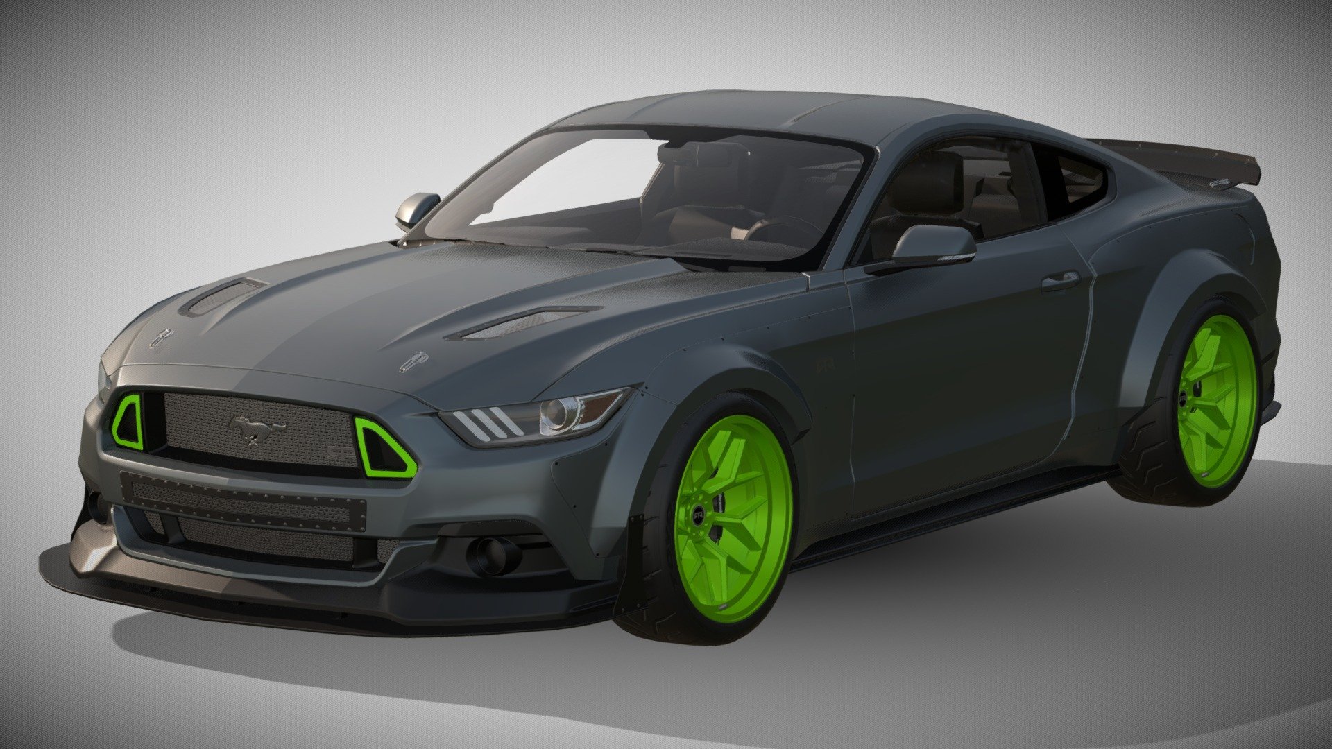 2015 Ford Mustang RTR Spec 5 Concept - Download Free 3D model by Ddiaz ...