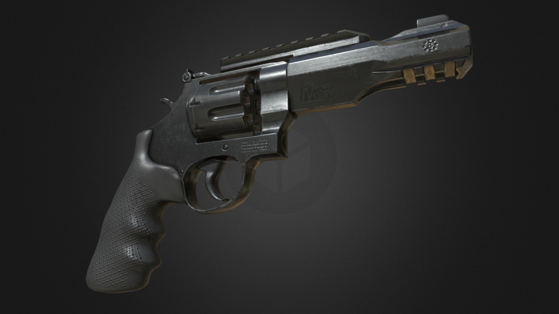 Smith-Wesson M&P R8 Revolver PBR - Buy Royalty Free 3D model by 3d ...