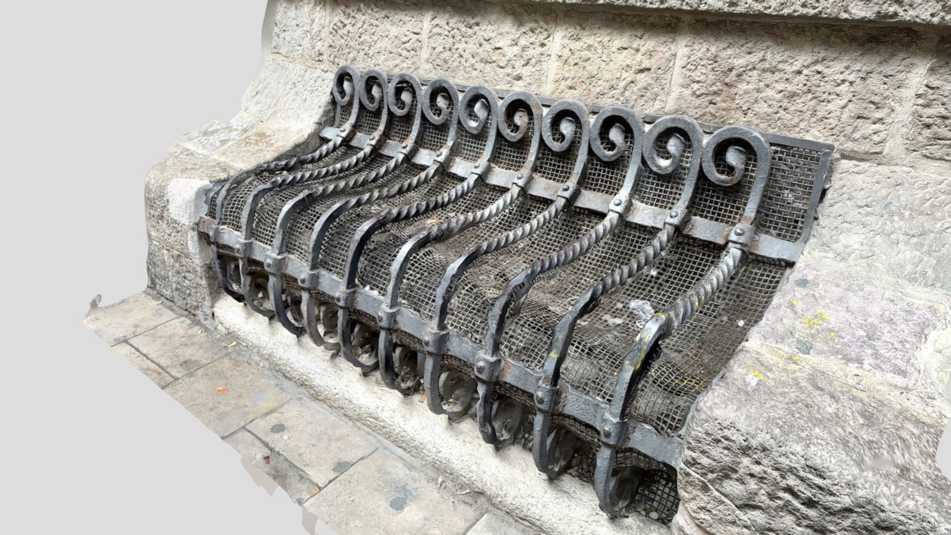 Medieval gutter - 3D model by Photogrammetree [a0bf096] - Sketchfab