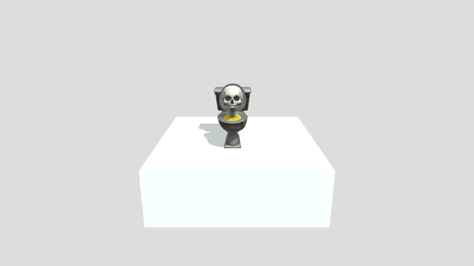 Skull Toilet V1 - Download Free 3D model by ASP ...