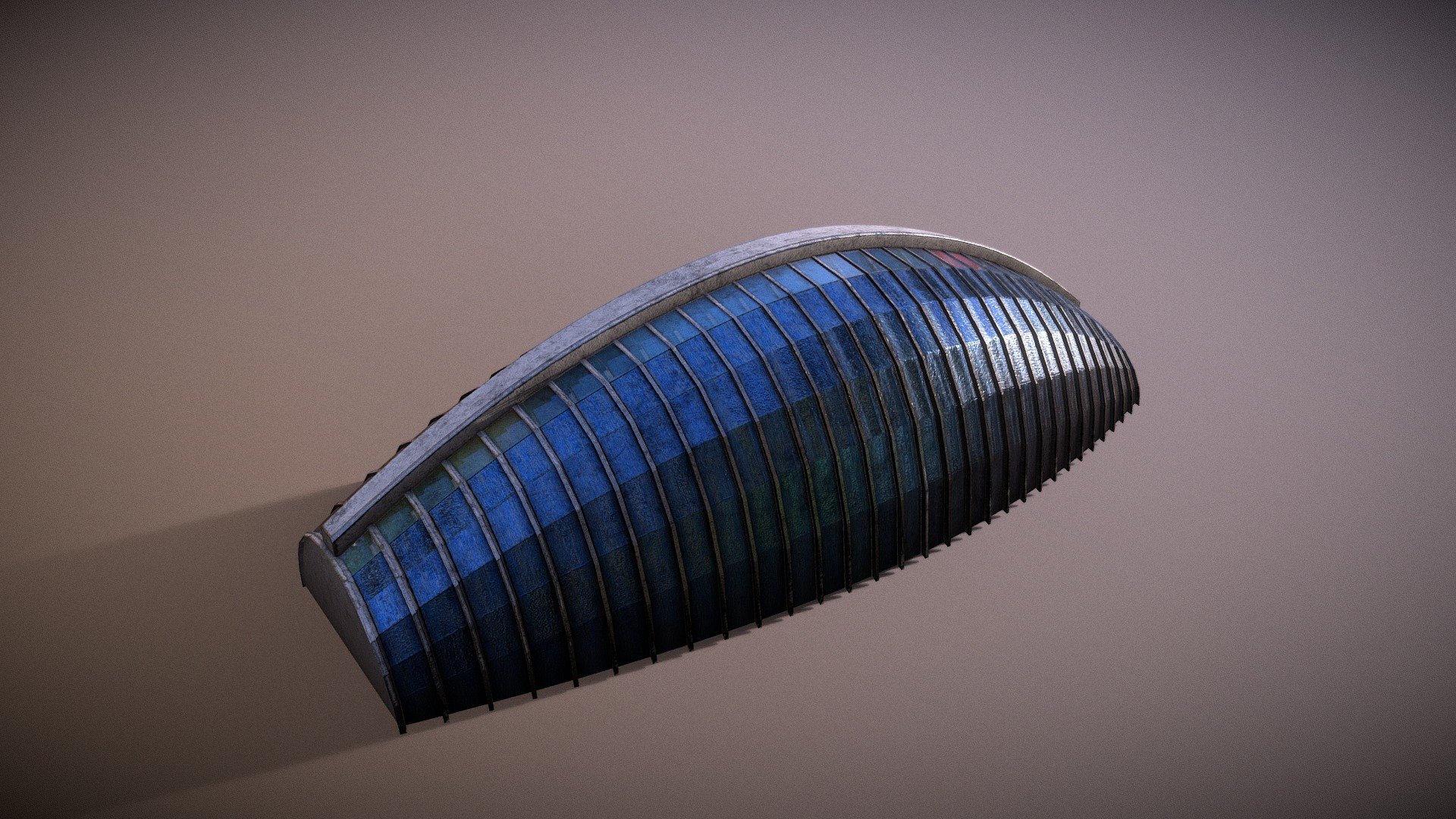 Glass House Roof - 3D model by Martin Mikulić (@martin_mikulic ...
