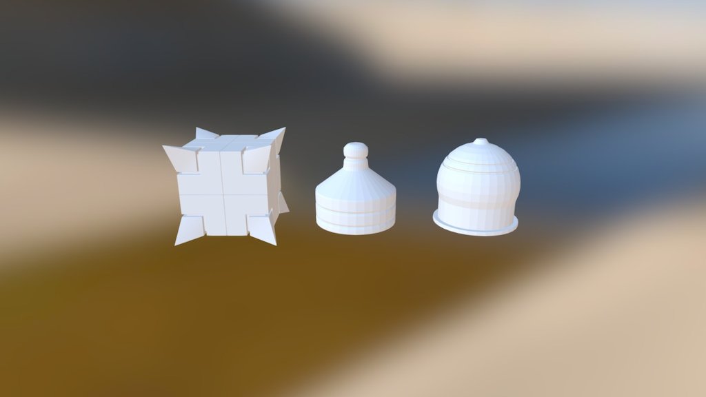 Mesh-modeling Fundamentals Exercise 01 - 3D model by RkRock [a0bfa61 ...