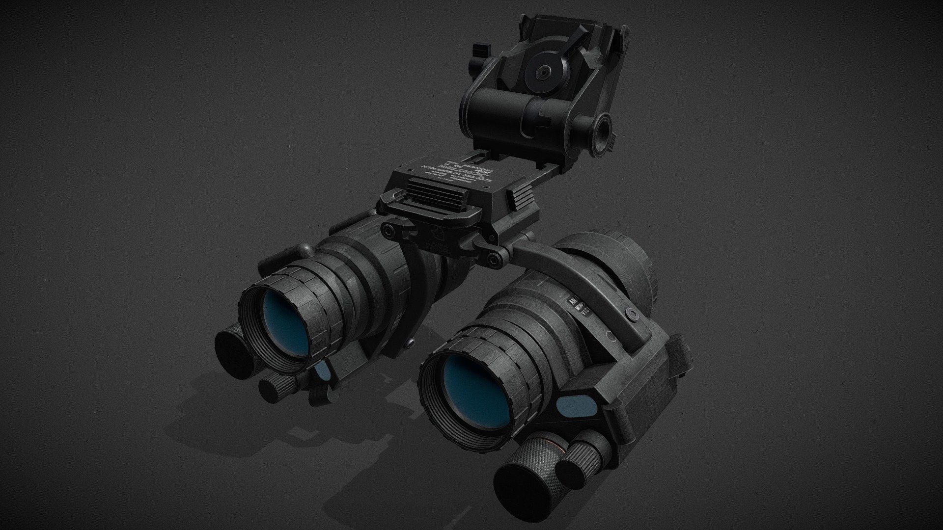 DUAL PVS Nightvision setup - Buy Royalty Free 3D model by Pnuky ...