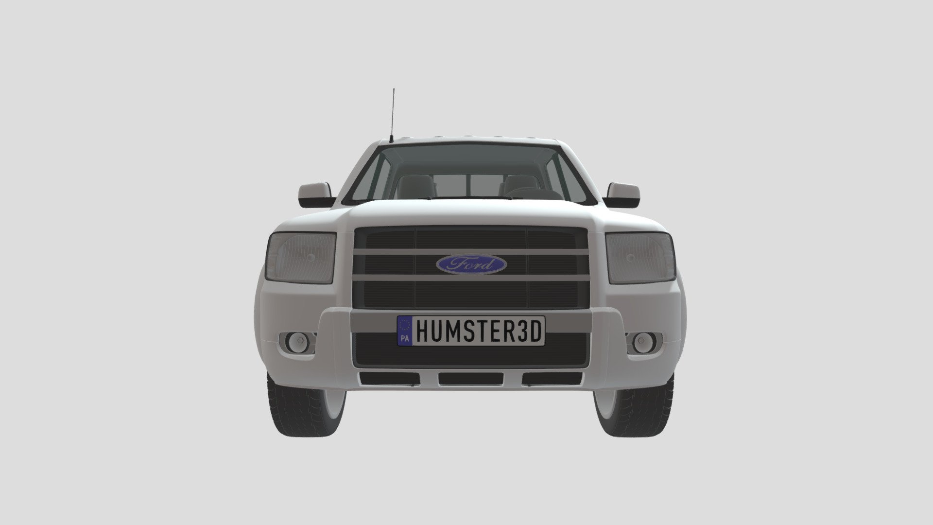 Ford Ranger Mk1 Double Cab 2003 - Download Free 3D model by Nieve5677 ...