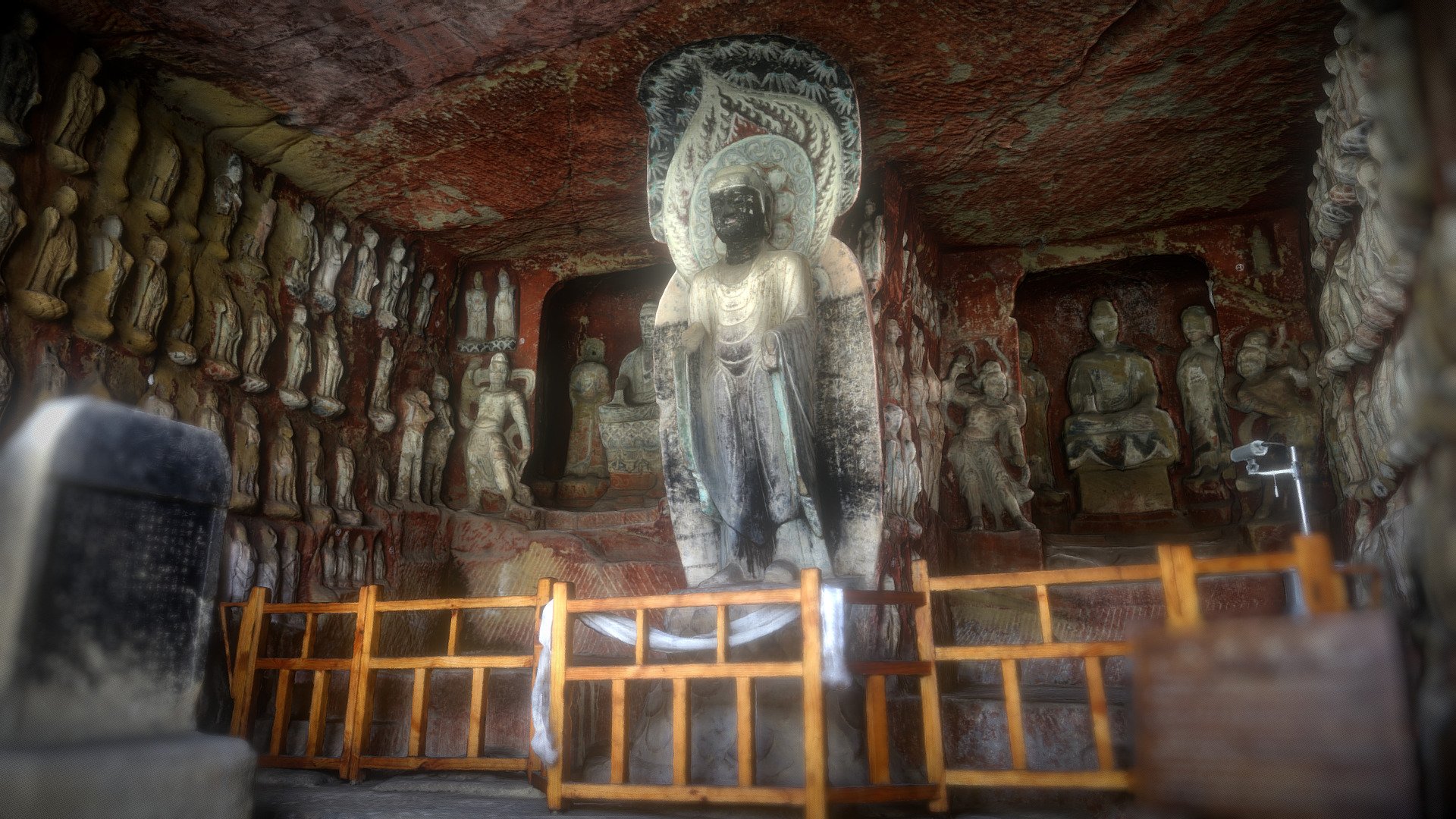 Da Yun Cave | 大雲古洞 - 3D model by Digital Heritage Archive ...