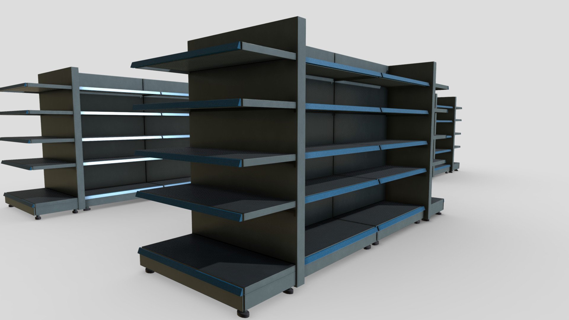 racks - 3D model by Victor Hugo Franco Serrano ...