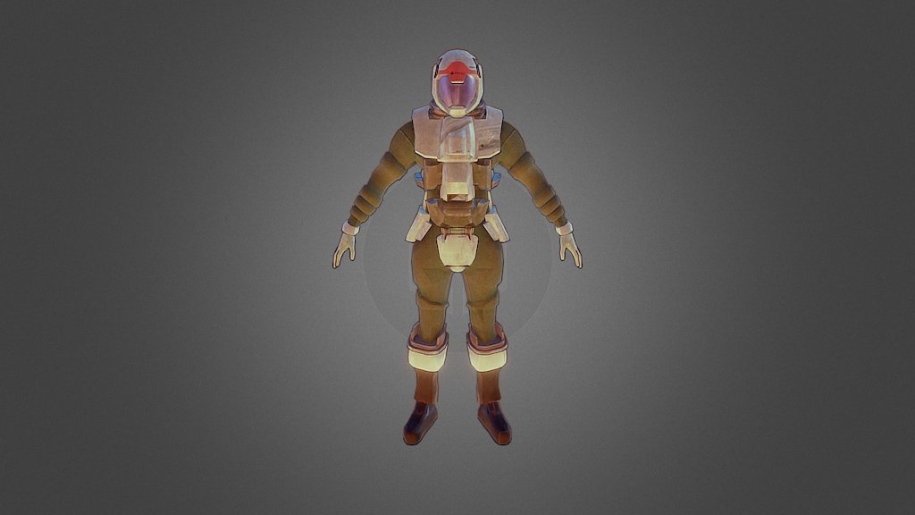 Zeon Pilot Officer - 3D model by mrcheckpoint [a0c2f34] - Sketchfab