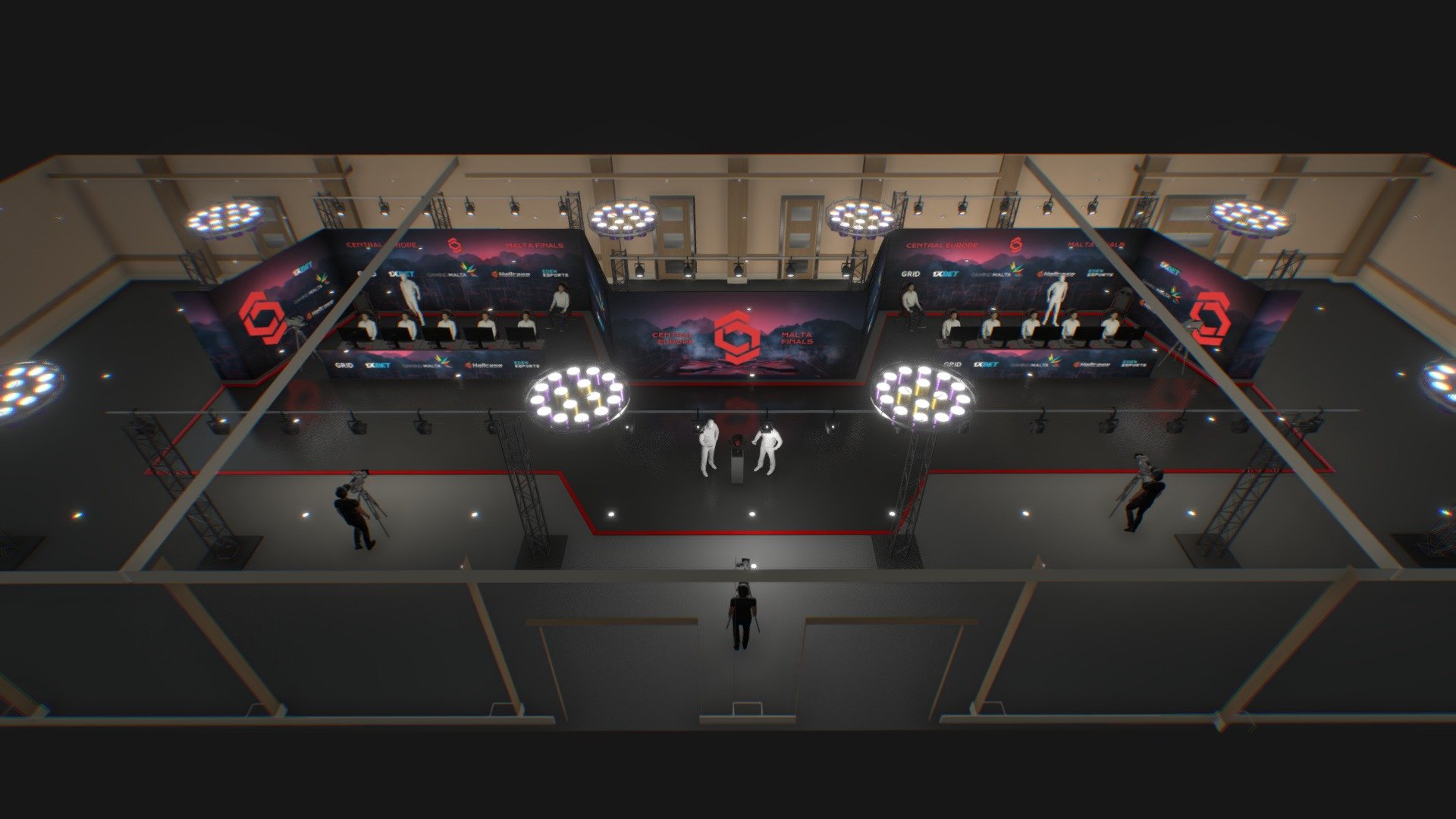 CCT Studio Finals Malta stage design_v3 - copy - Download Free 3D model ...