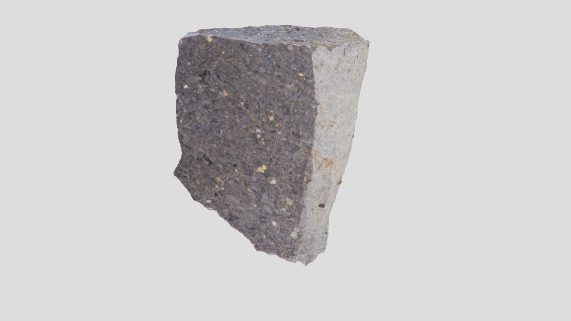 apnenčeva mikrobreča / kalkarenit - 3D model by Department of Geology, University of Ljubljana ...