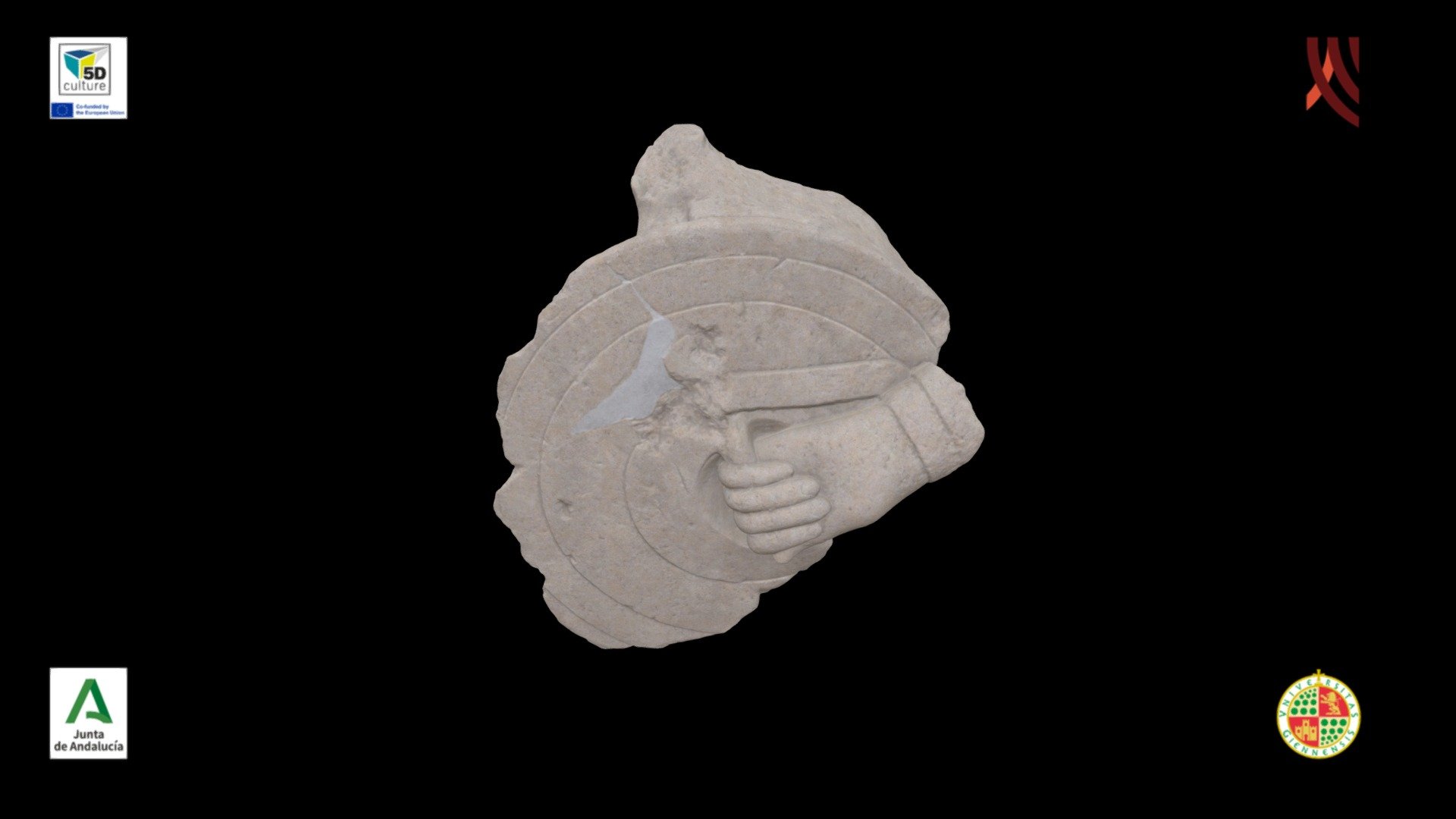 Caetra o escudo asido por mano - 3D model by iaiuja [a0c45d6] - Sketchfab