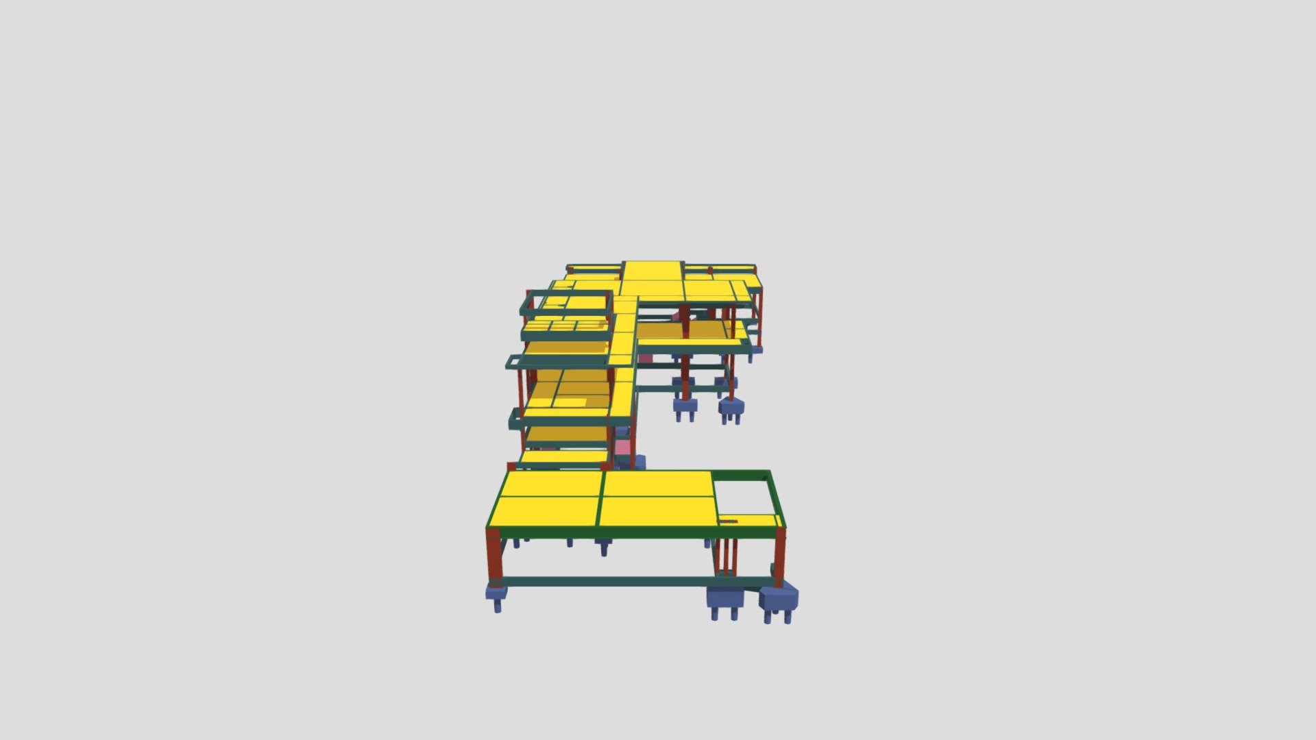 Estrutura 3D - LEONARDO DIAS 2019 - 3D model by Elliel.Pereira.Dias ...