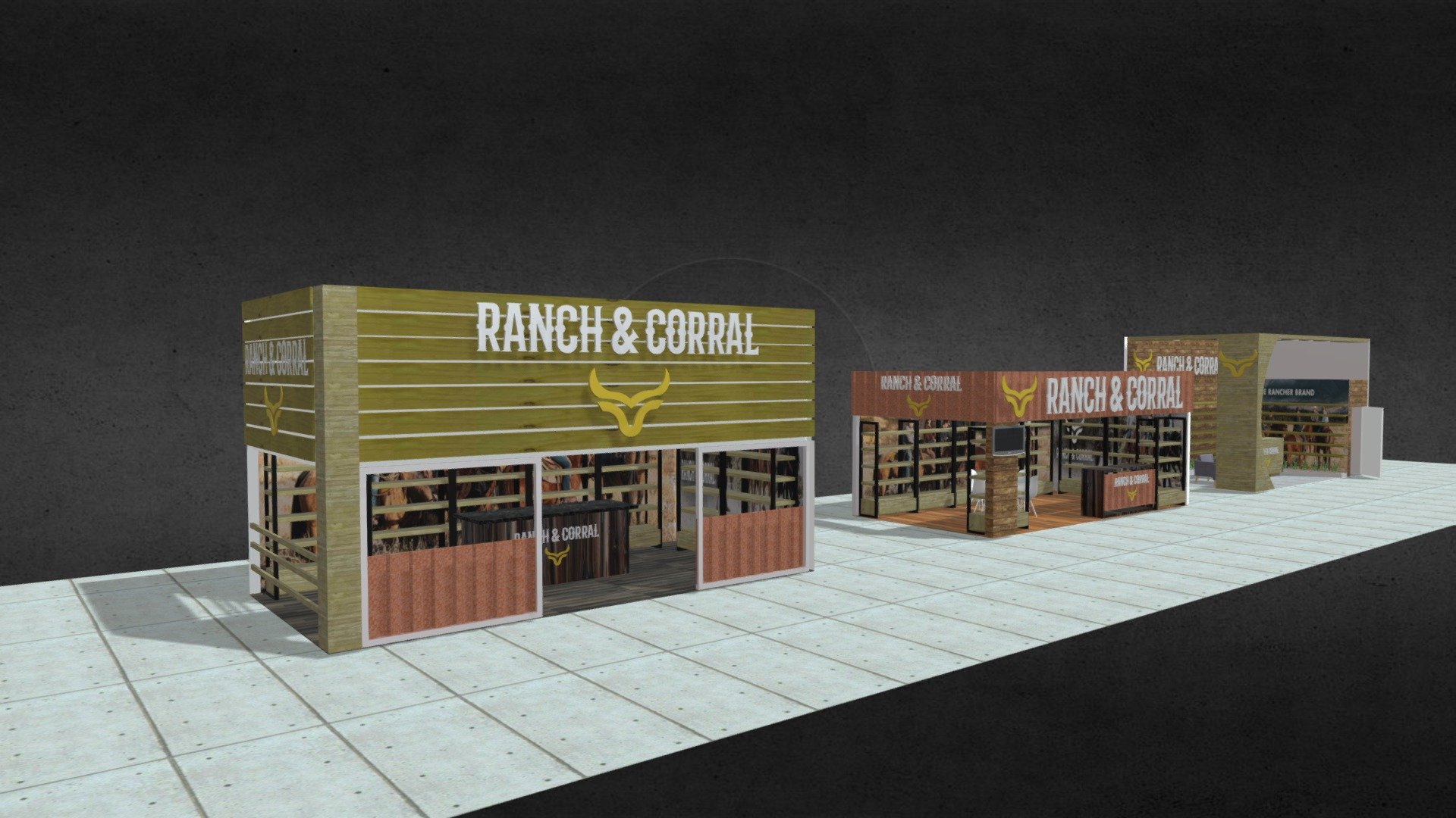 ranch - 3D model by espaciosyexhibicion [a0c6e4d] - Sketchfab