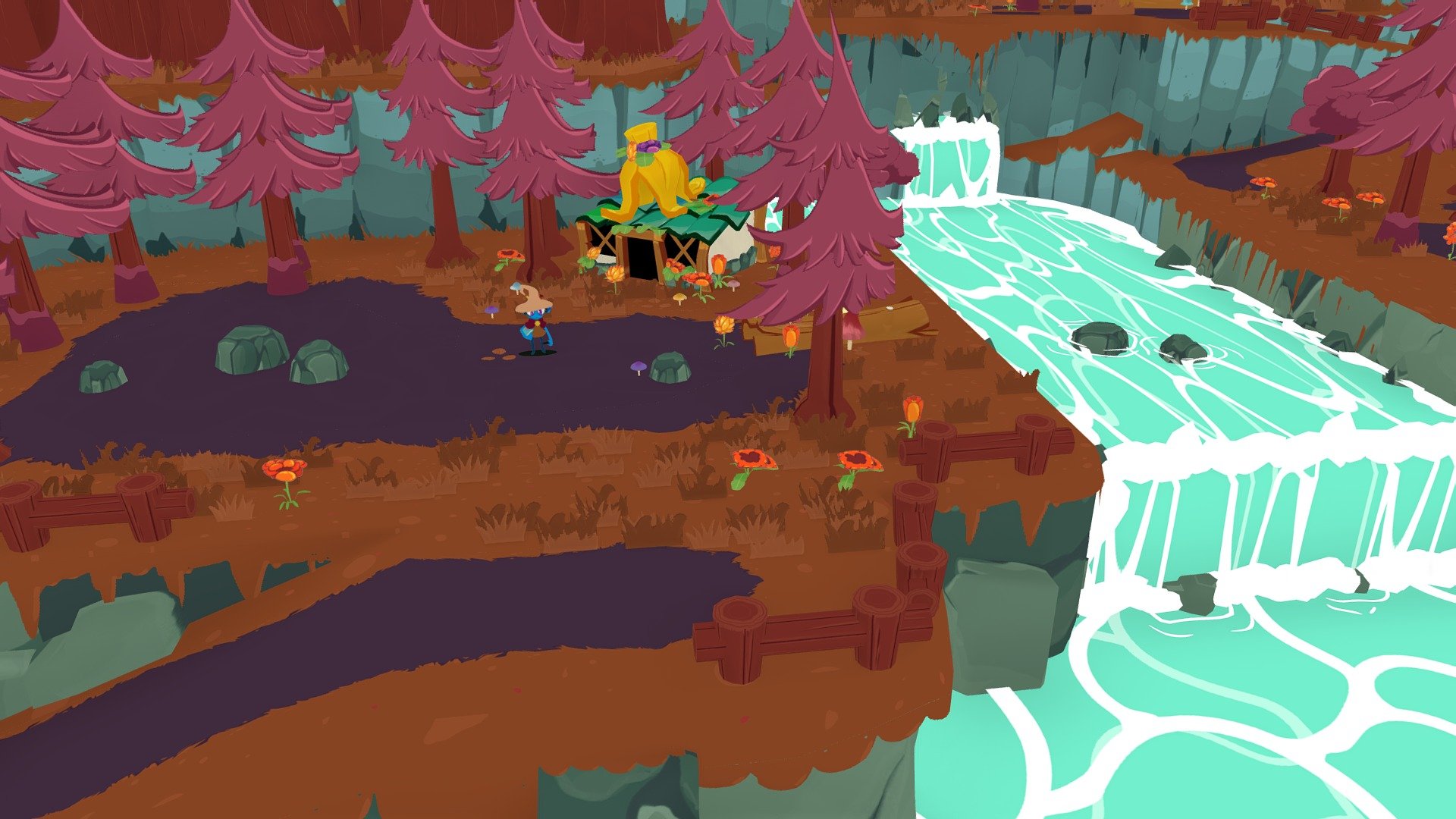Toony Textured Forest Level - 3D model by Alice (@alisona) [a0c7260 ...