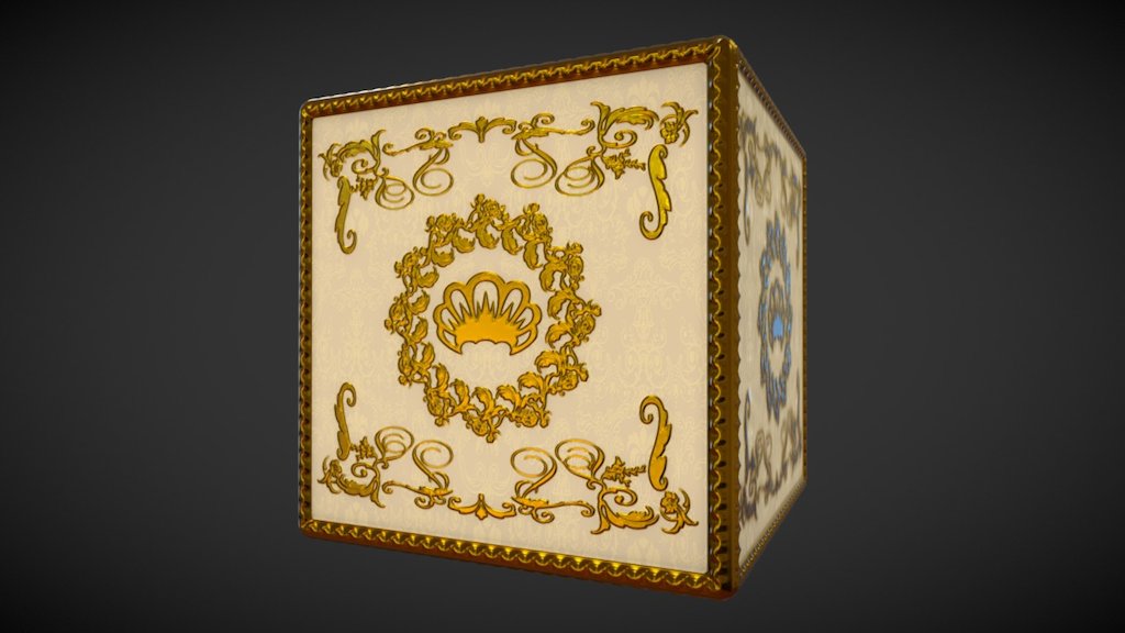 Baroque Wall - 3D model by Ryan Dao (@athielian) [a0c74a0] - Sketchfab