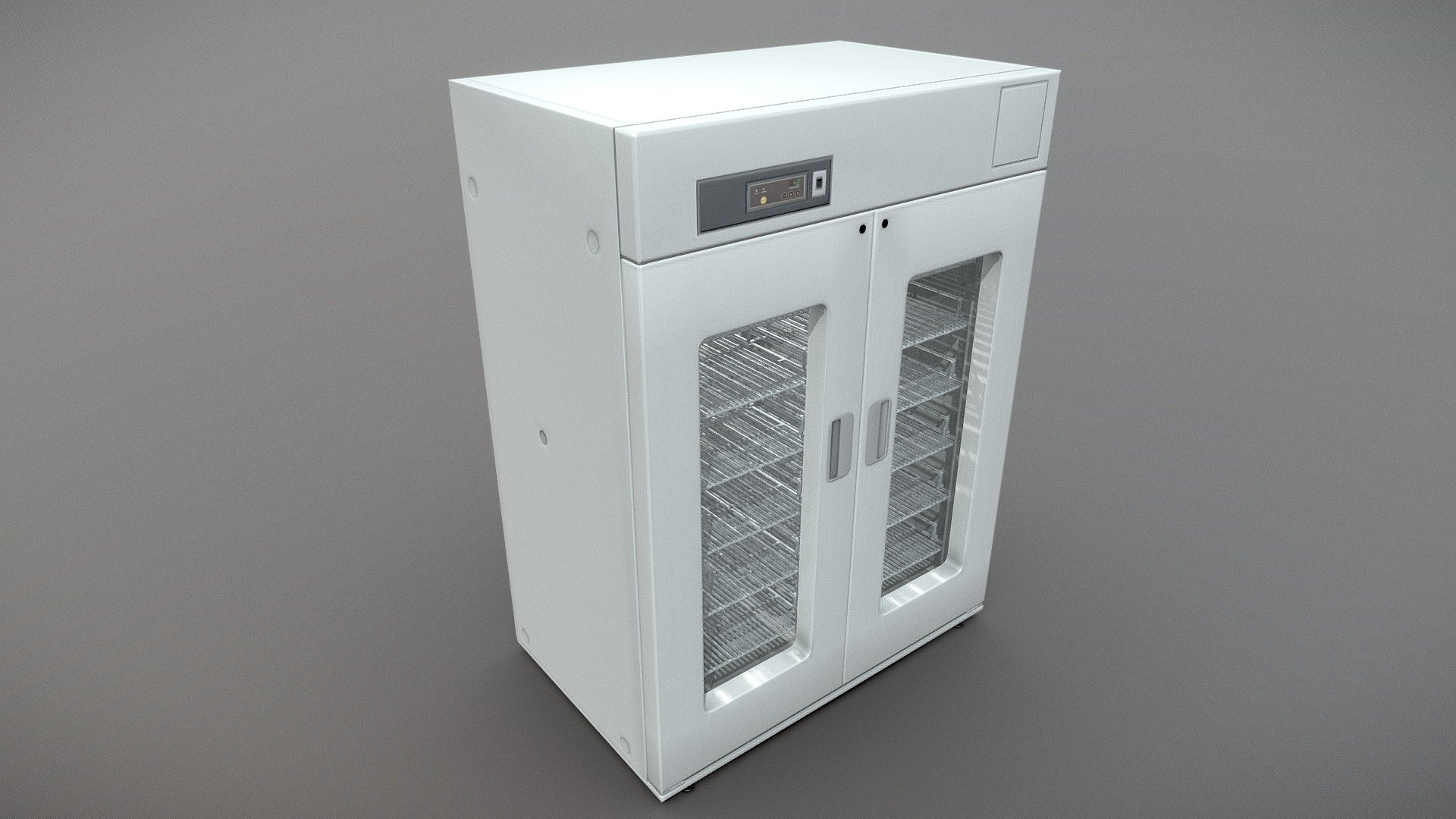 Low-poly Laboratory Fridge - 3D model by Hox_Lira [a0c997b] - Sketchfab