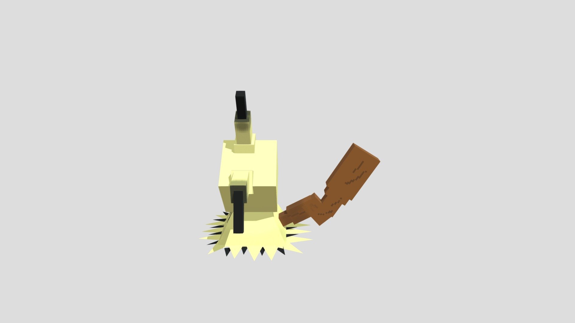 Mimikyu - 3D model by Zeta XD (@ZetaXD) [a0cbe6d] - Sketchfab