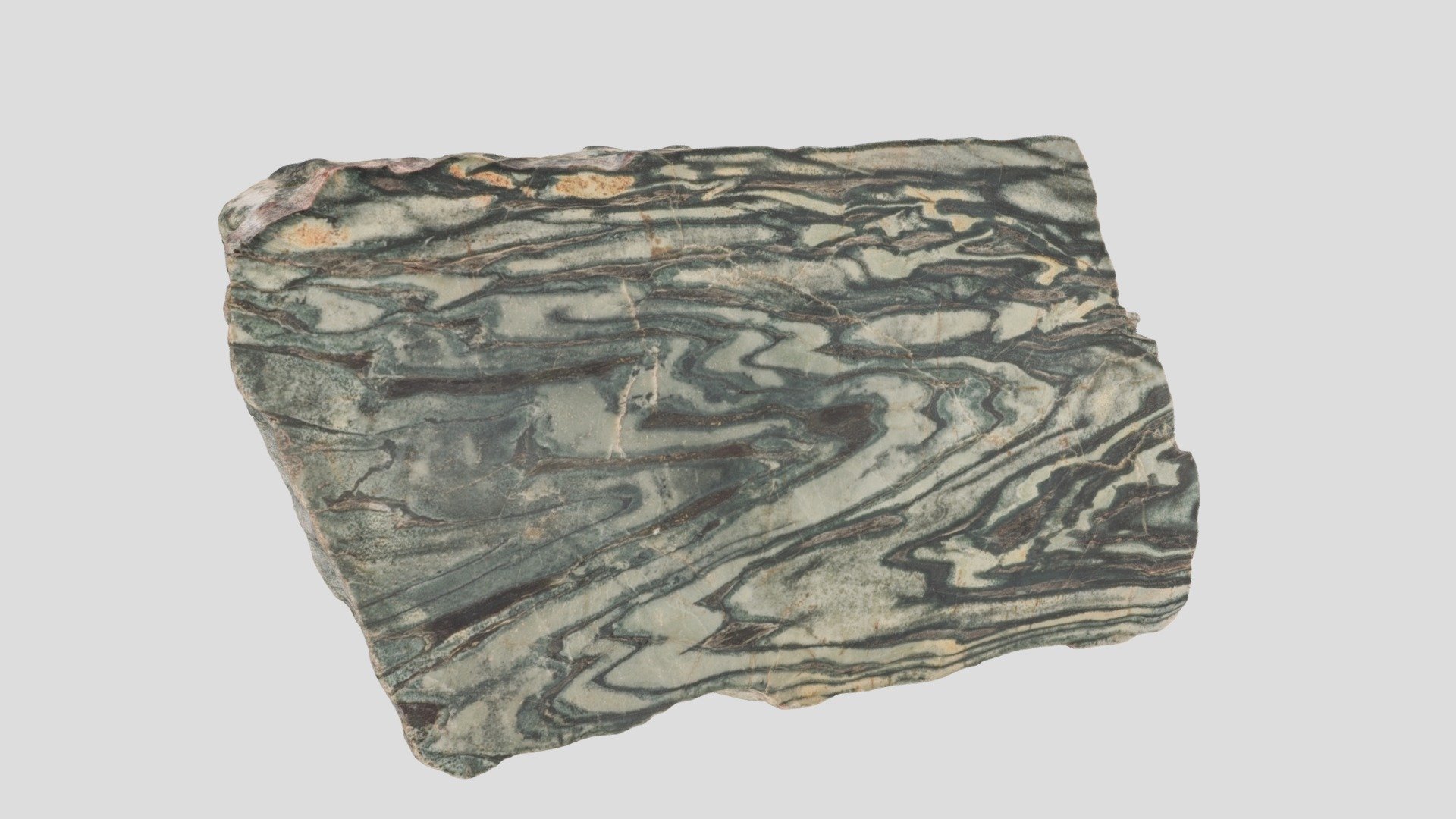 Folded paragneiss, Scotland - Download Free 3D model by Marko Vrabec ...