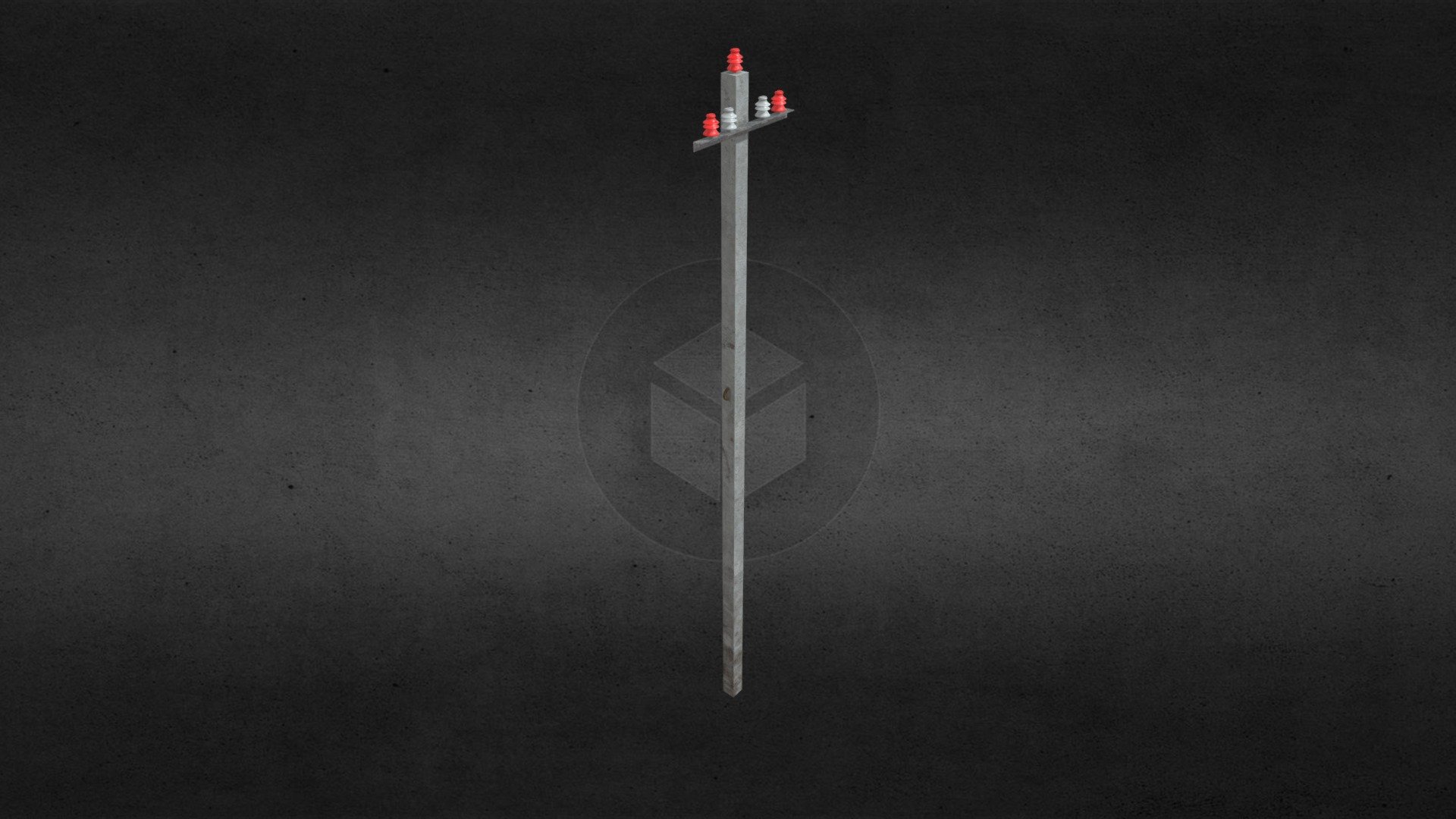 Power Line (Single Model From Asset Pack) - Download Free 3D model by ...